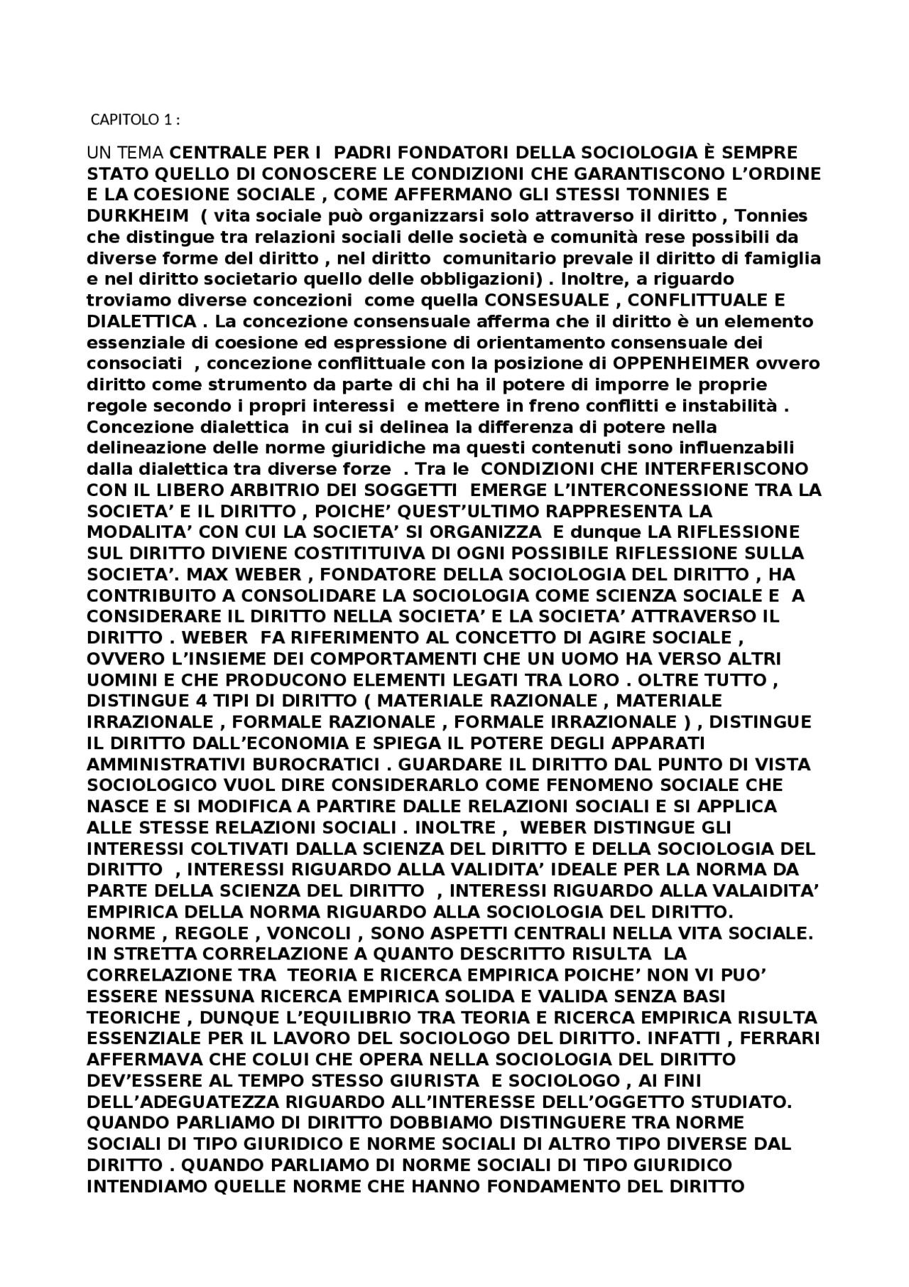 Sociologia Del Diritto Docsity
