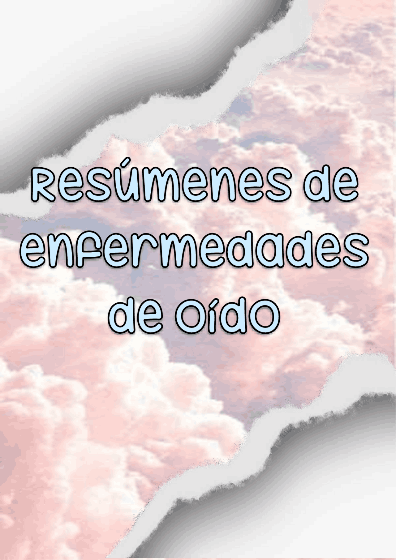 Resúmenes De Enfermedades Del Oído Externo Docsity