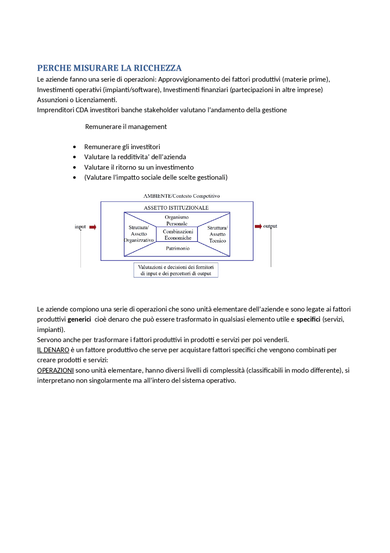 Riassunto Capitolo 3 Docsity
