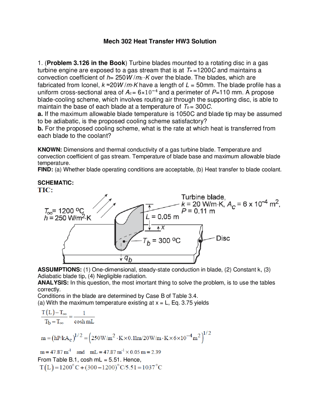 Heat and Mass Transfer - Docsity