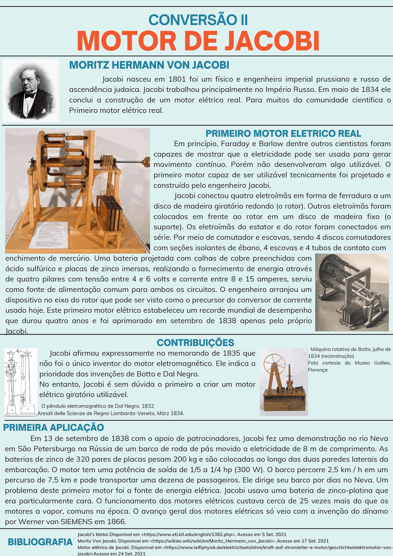MOTOR DE JACOBI - MORITZ HERMANN VON JACOBI - Docsity