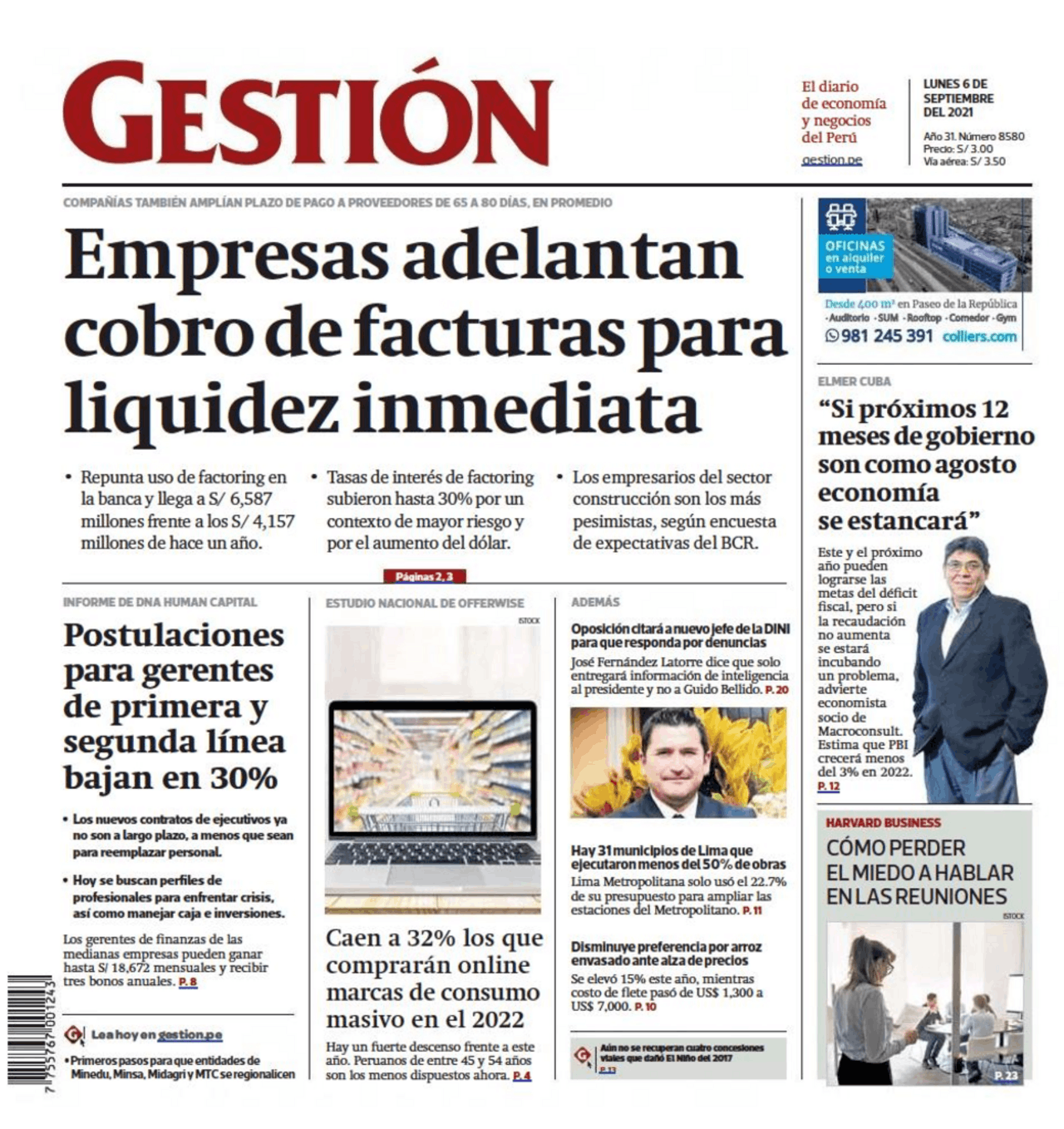 Noticias al día en Perú - Docsity