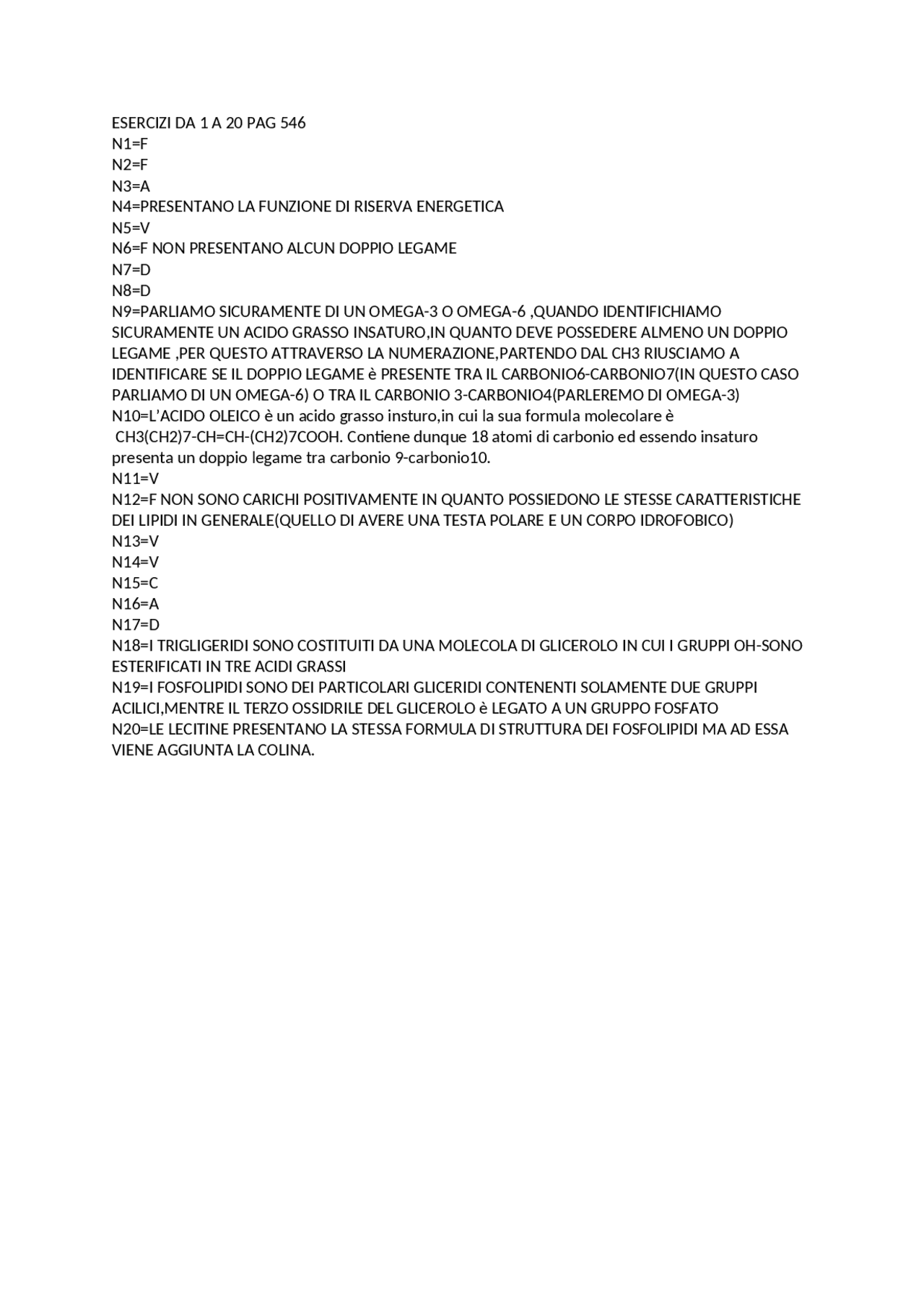 Esercizi Di Matematica Docsity