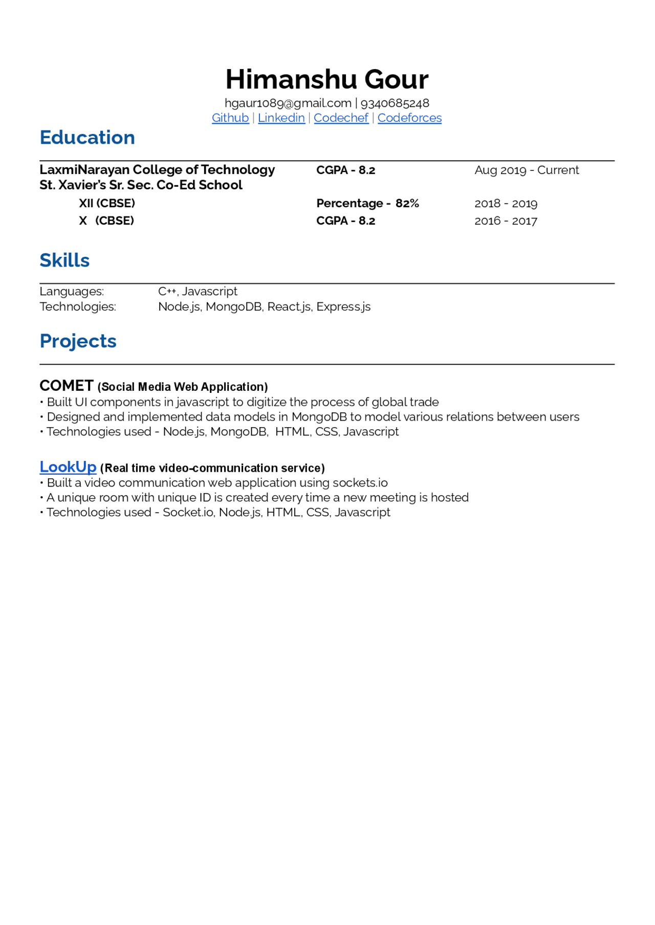 Introduction: There are various video calling applications available on ...