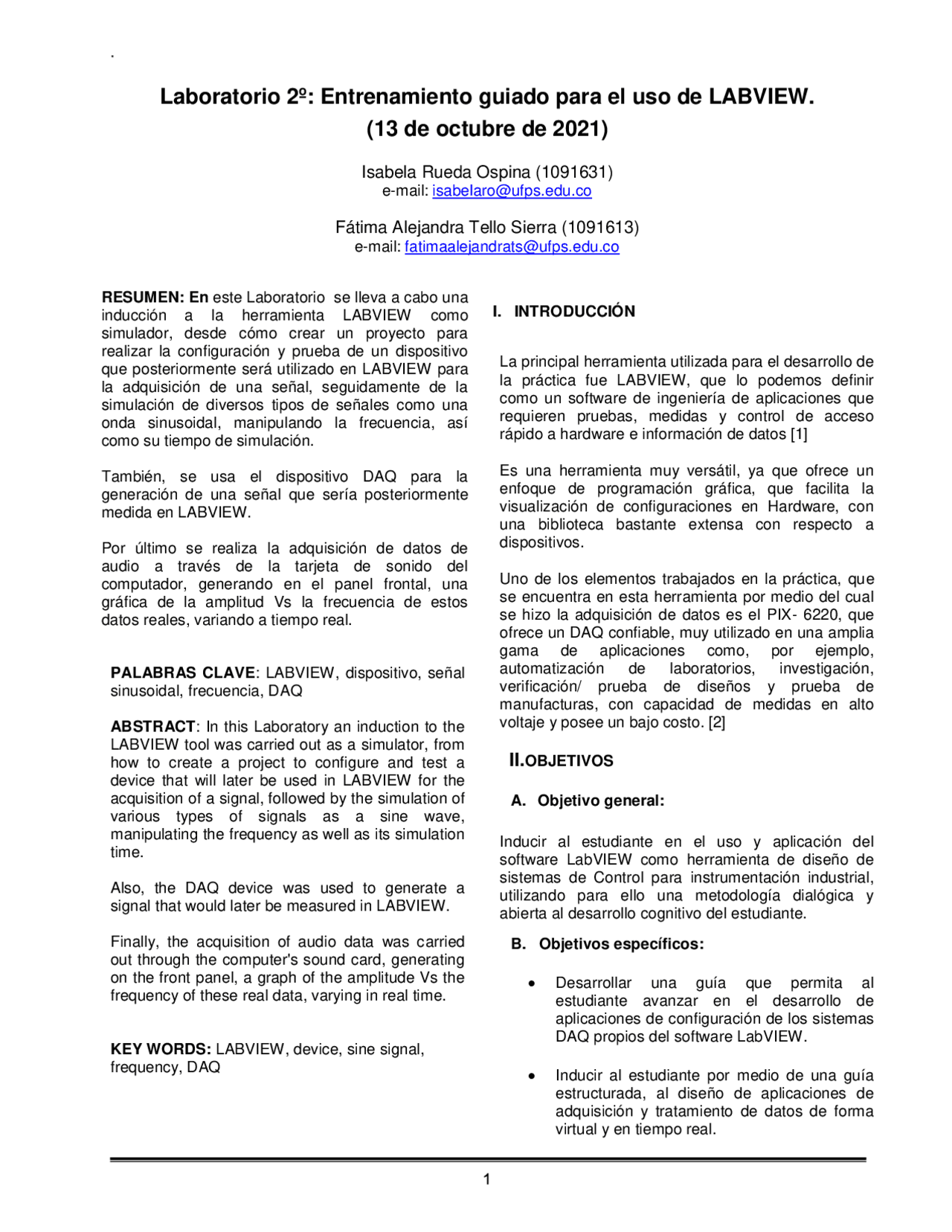 Guía Para El Uso De Labview Inducción A La Herramienta De Adquisición