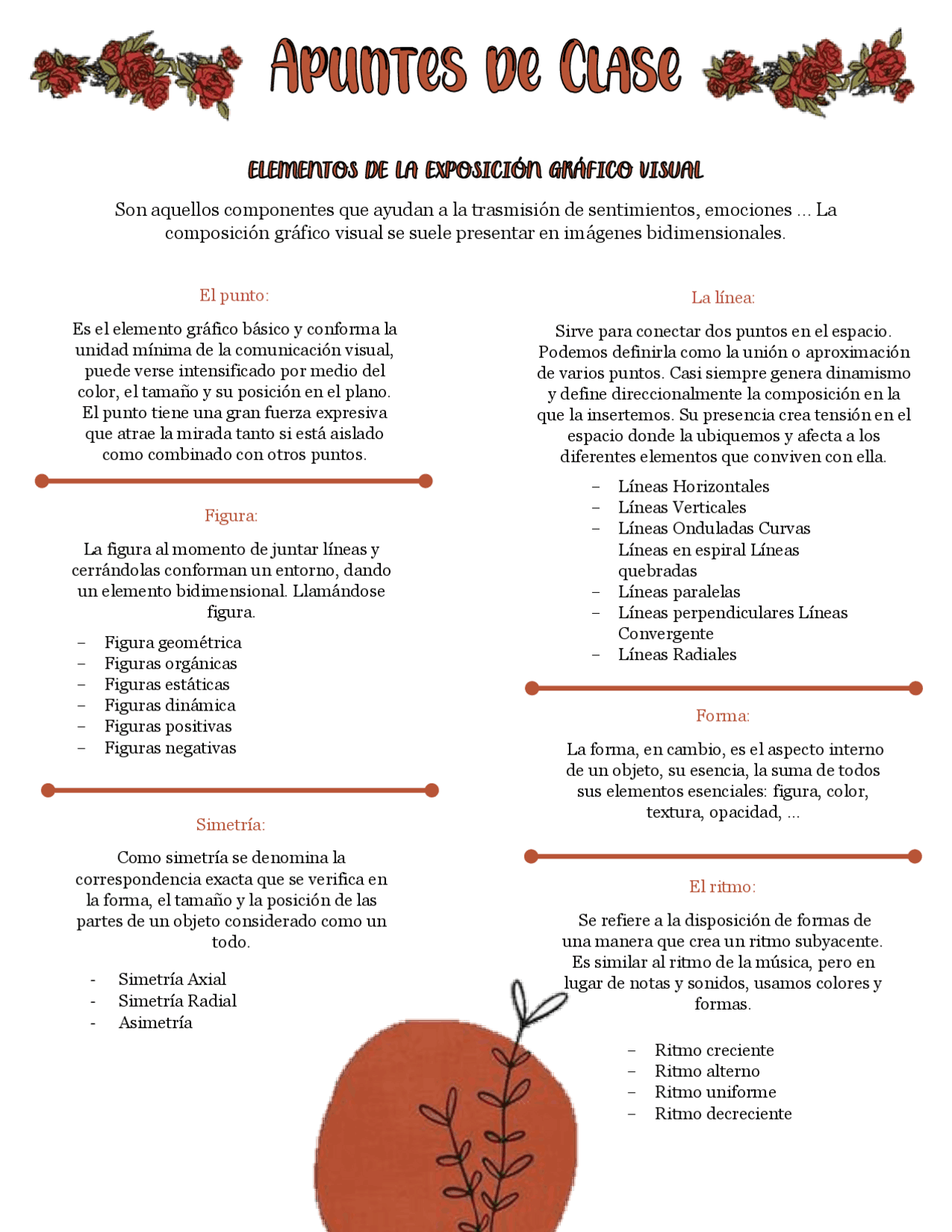 Eleméntos de la Descripción Gráfico Visual - Docsity