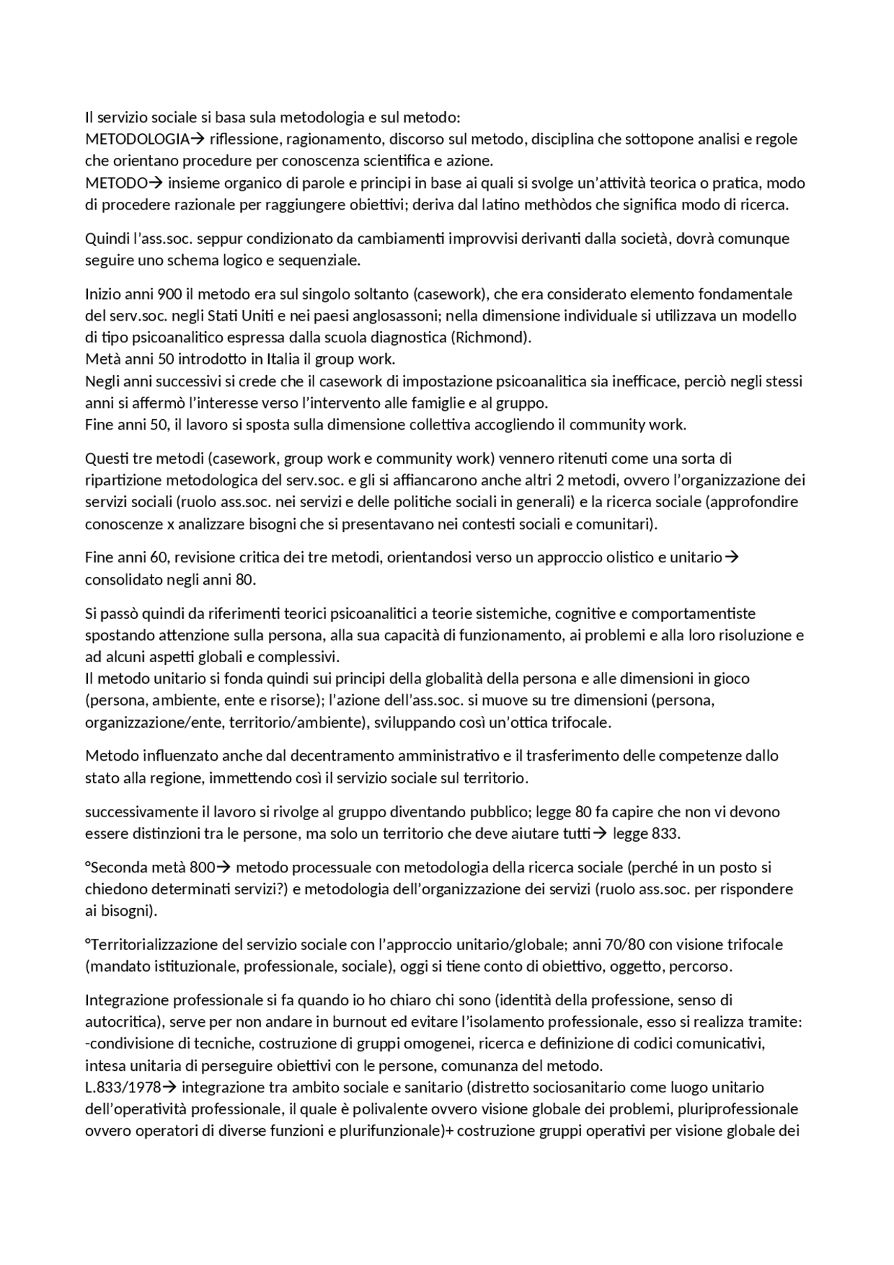 Riassunto Cap2 Di Assistenti Sociali Professionisti Docsity