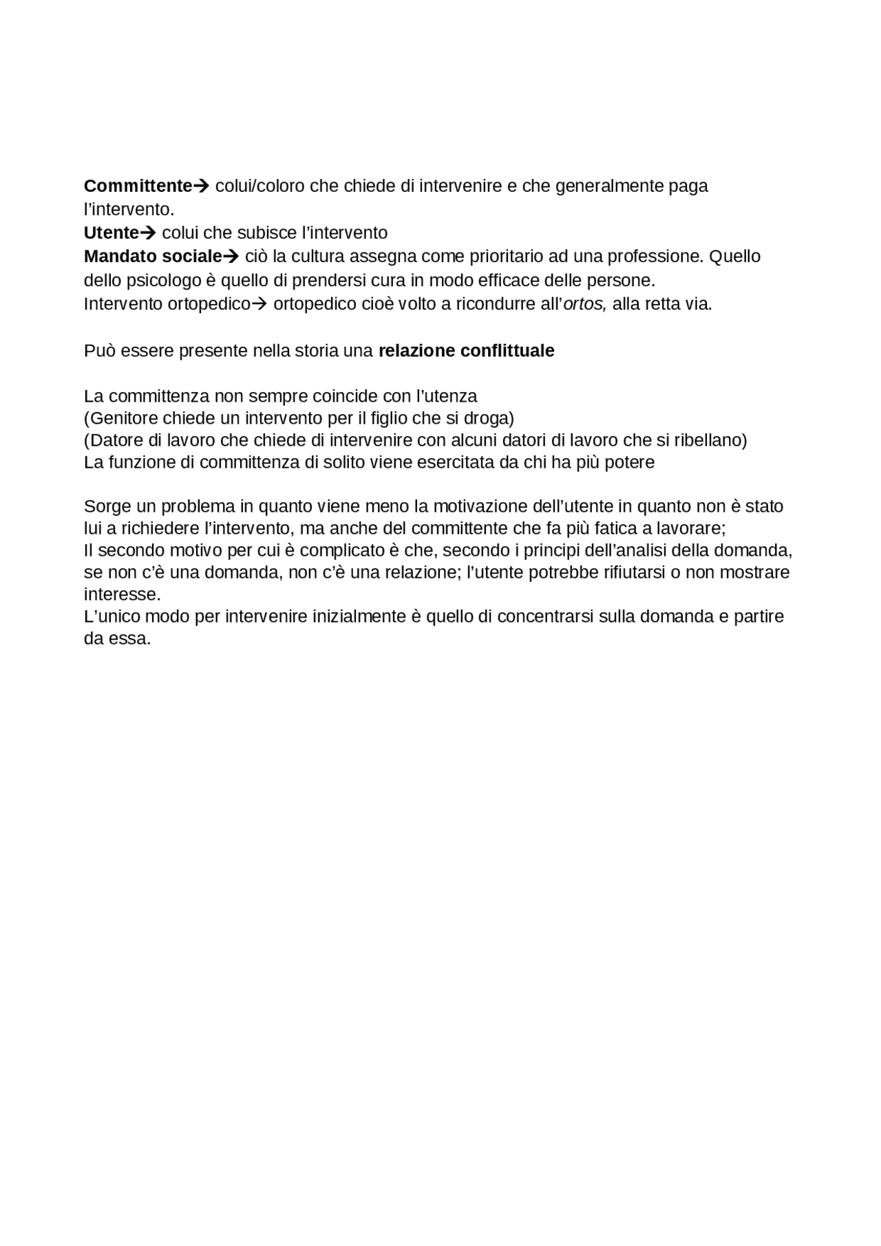 Appunti Metodi E Tecniche Psicodiagnostiche Docsity