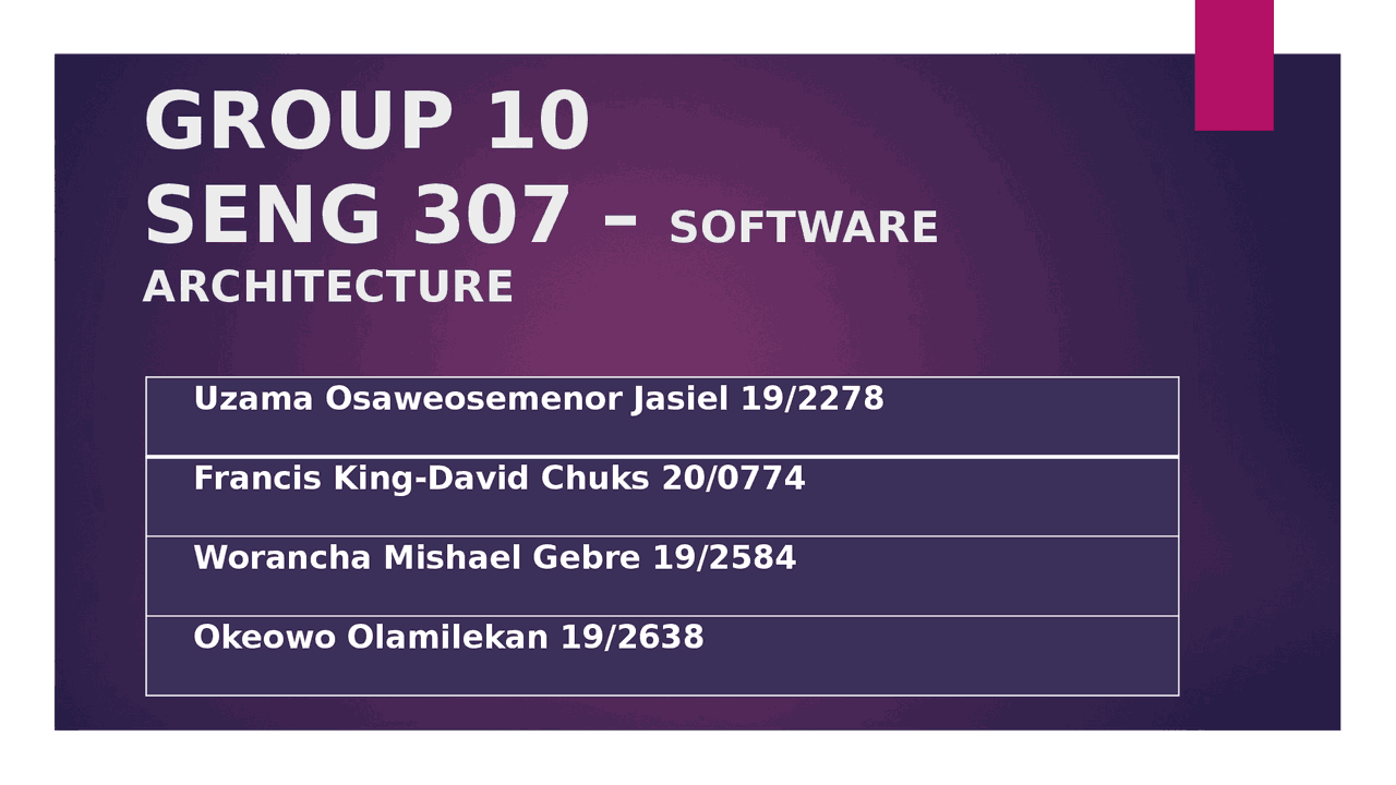 Software Design Patterns :Observer pattern - Docsity
