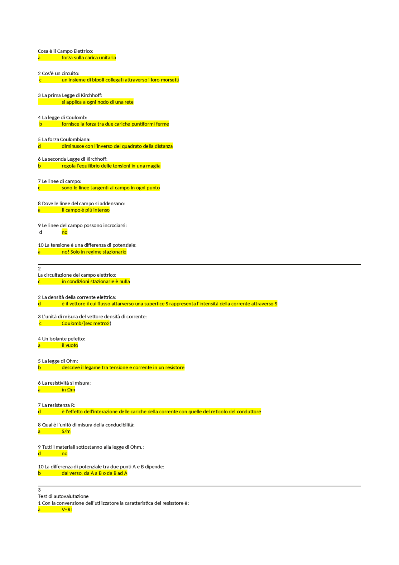 Quiz L9 Mercatorum Quiz Scienze Materiali Ingegneria Elettrica
