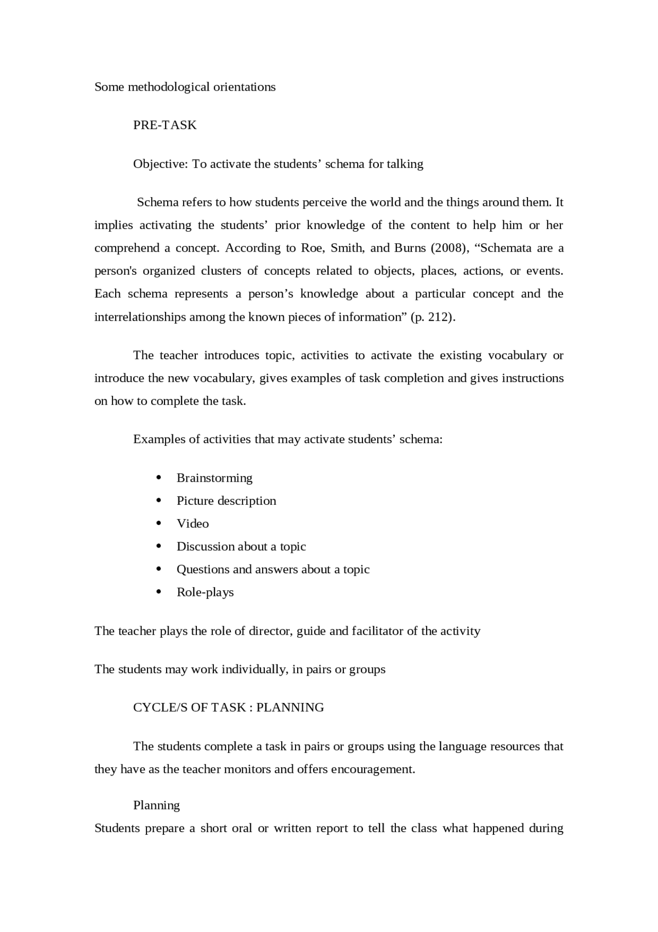 Communicative Language Teaching Docsity