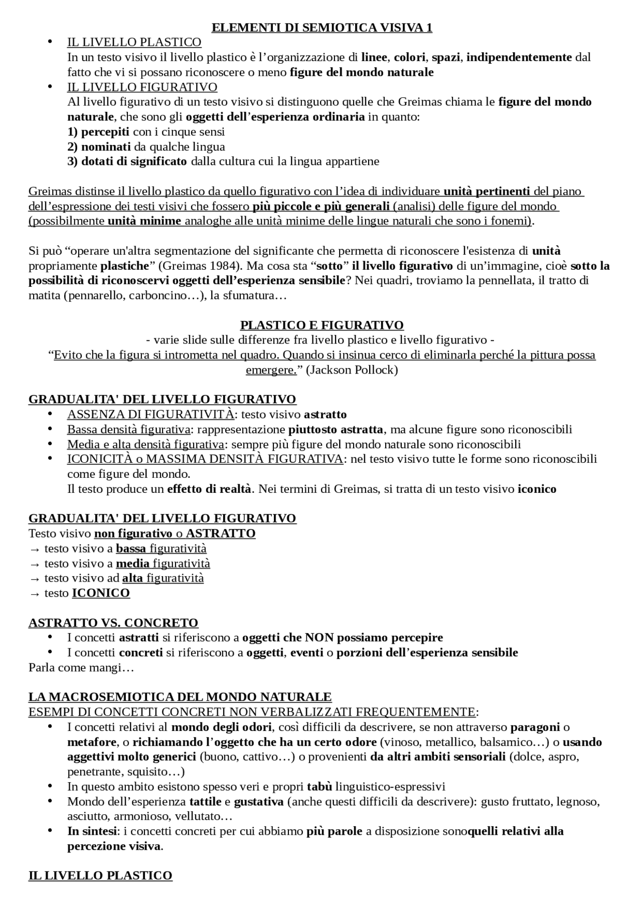 Appunti Semiotica E Storytelling Parte 2 Docsity