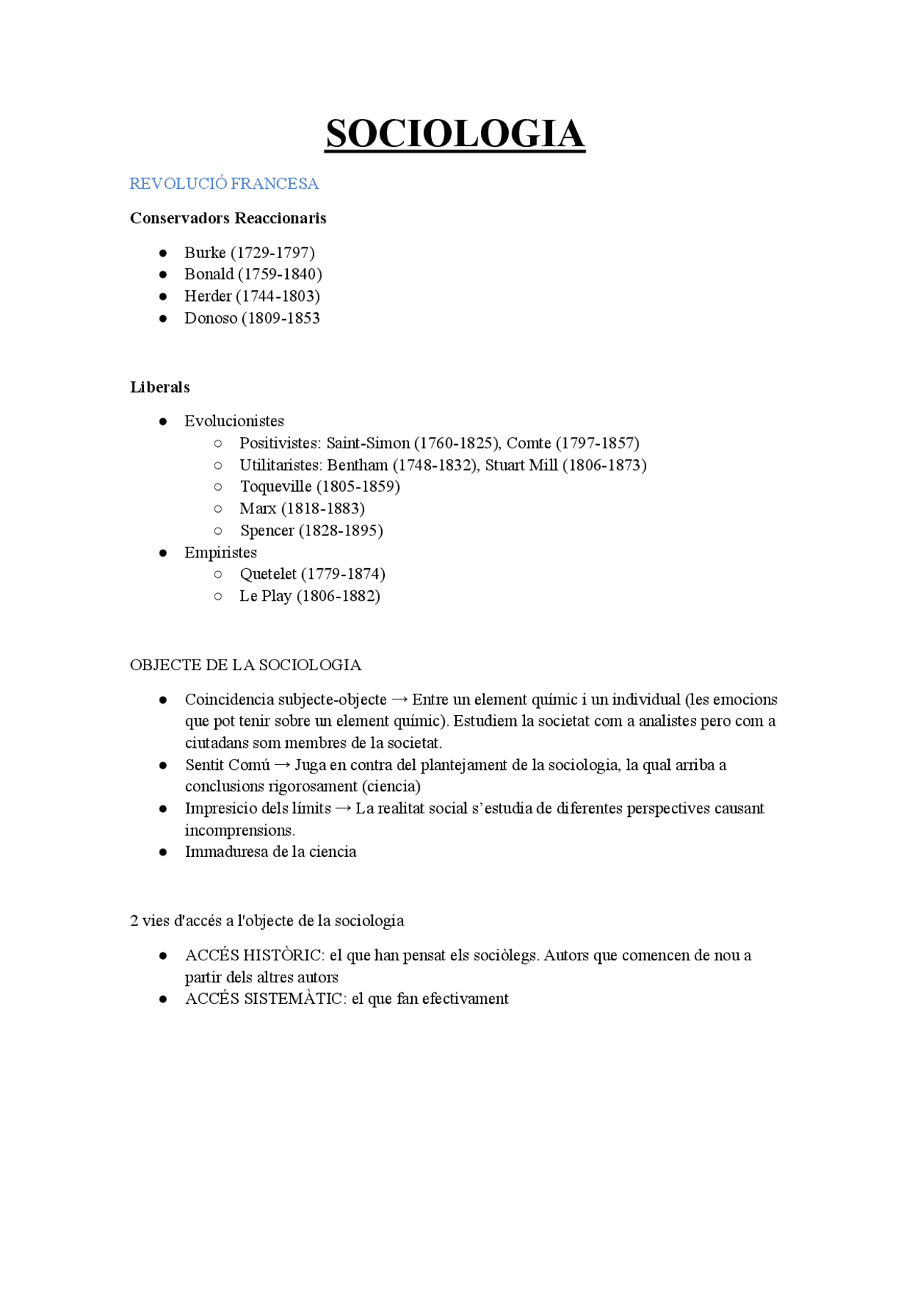 Apuntes Sociologia Tema 1 Docsity