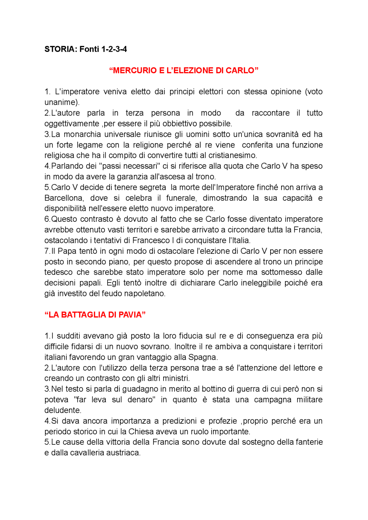 Fonti Libro Di Storia Docsity