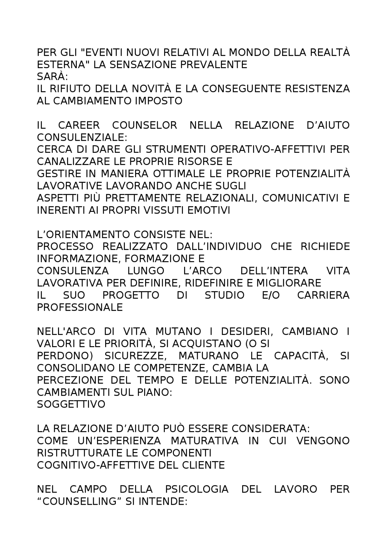 Doomande E Risposte Dei Test Per L Esame Docsity