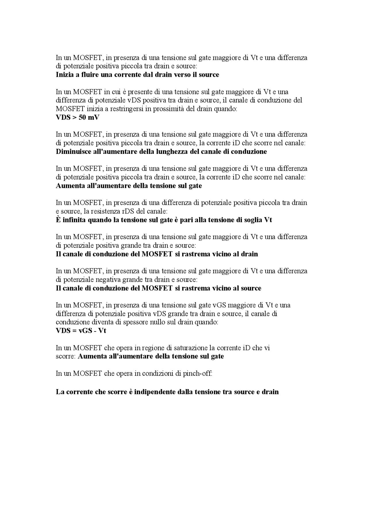 Test Di Autovalutazione Svolti 19° Lezione Docsity