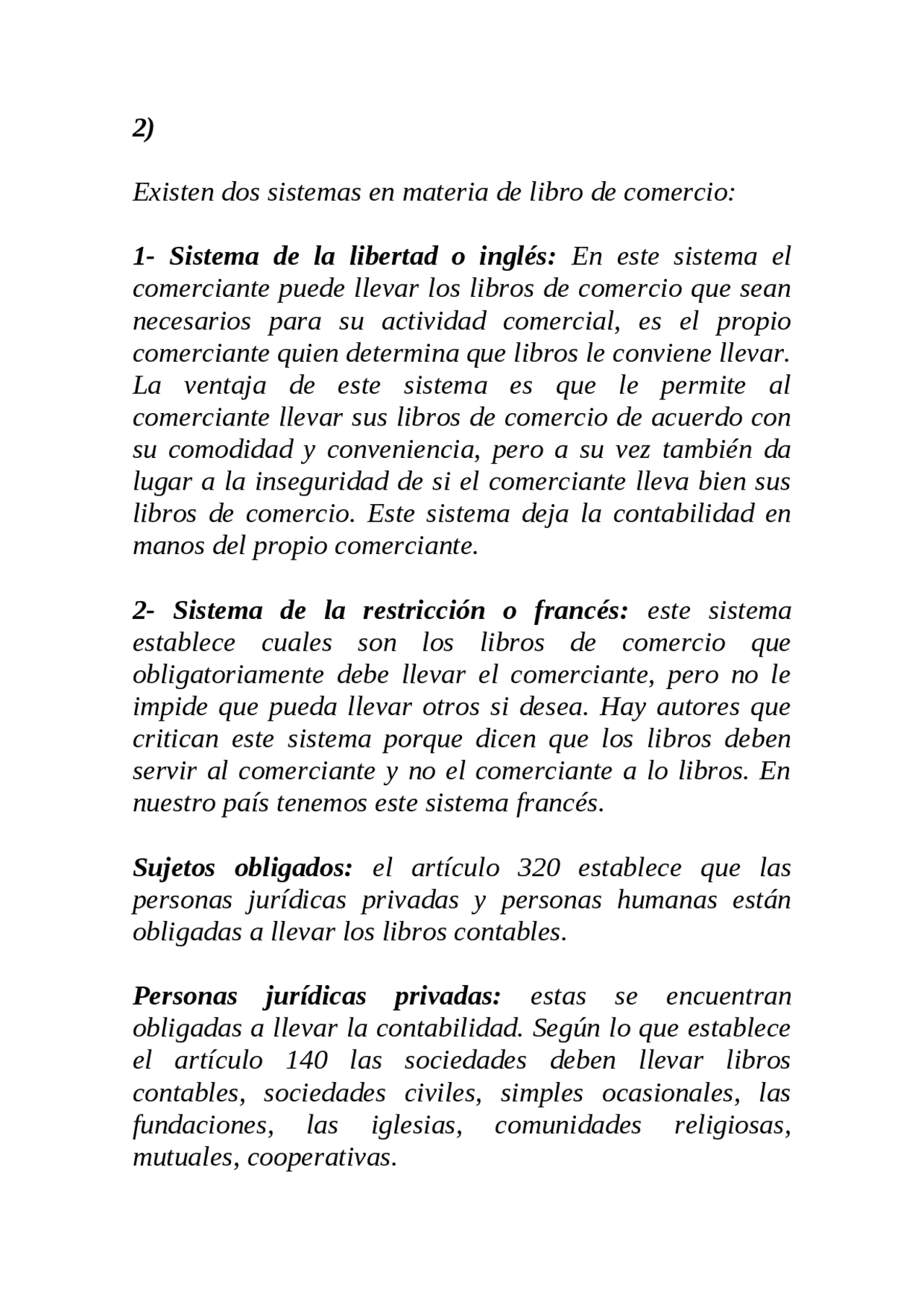 3ra Respuesta 3er Parcial Derecho Comercial Exámenes Selectividad De
