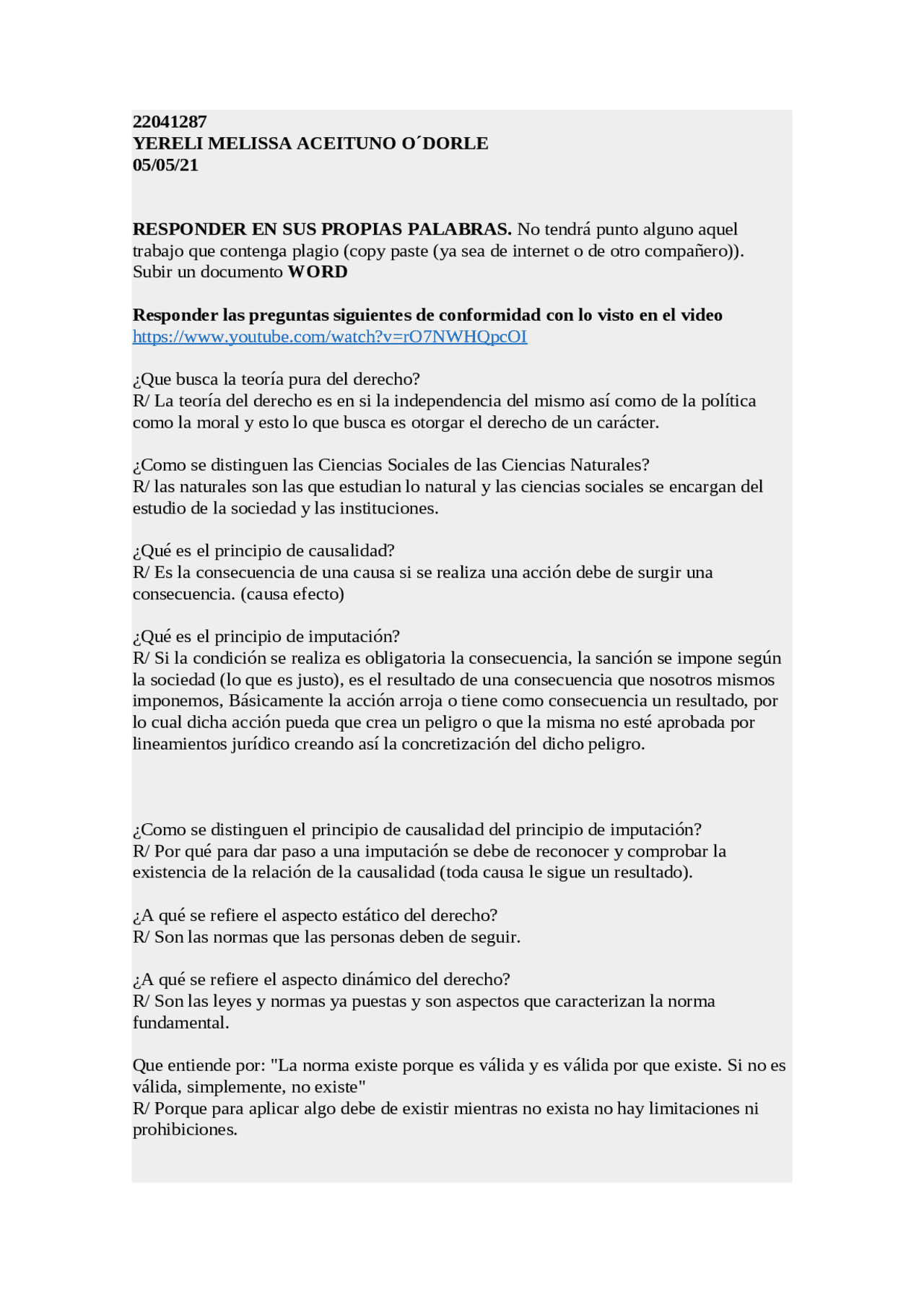 Introduccion Al Derecho Monografías Ensayos De Introducción A La