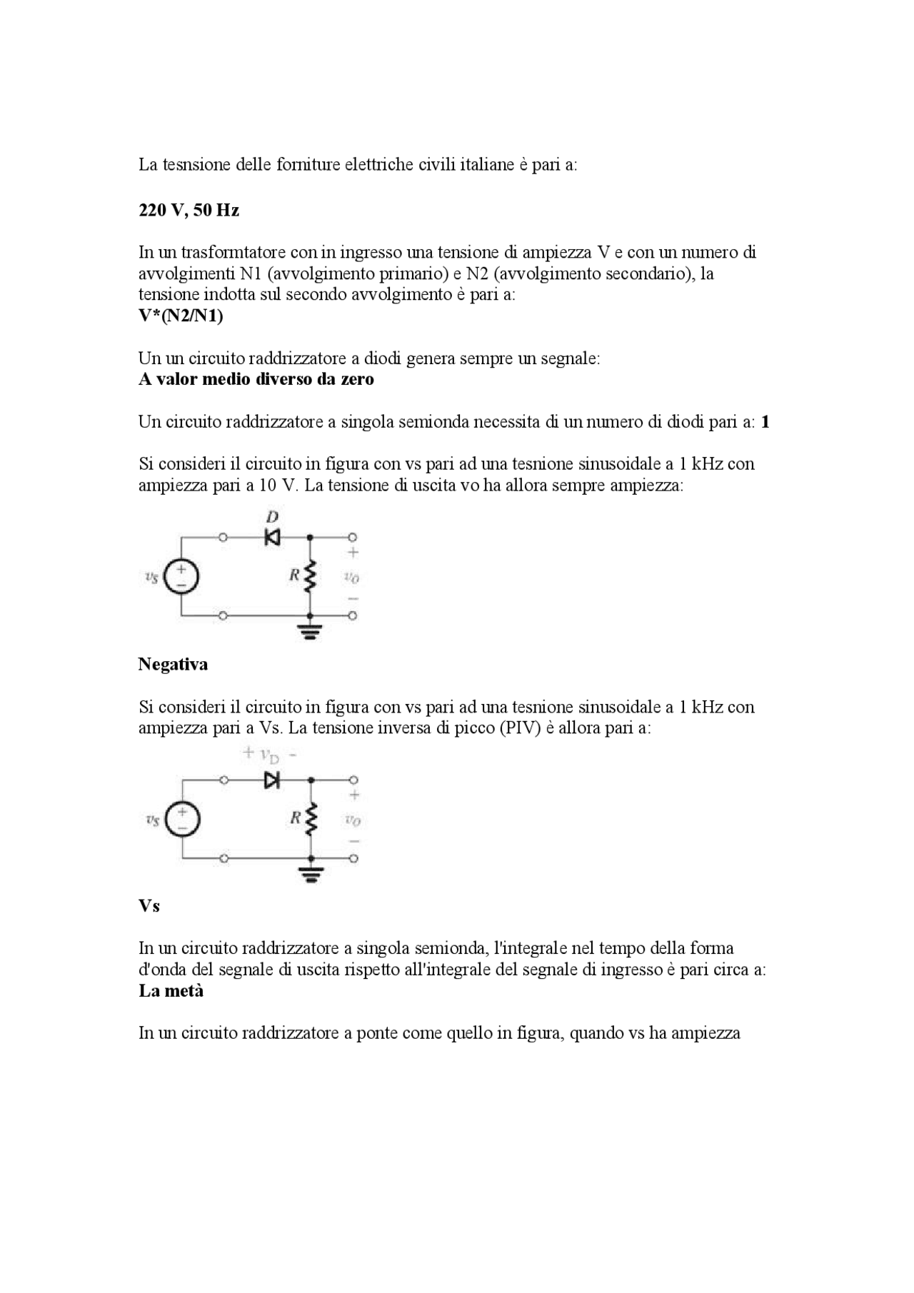Test Di Autovalutazione Svolti 10° Lezione Docsity