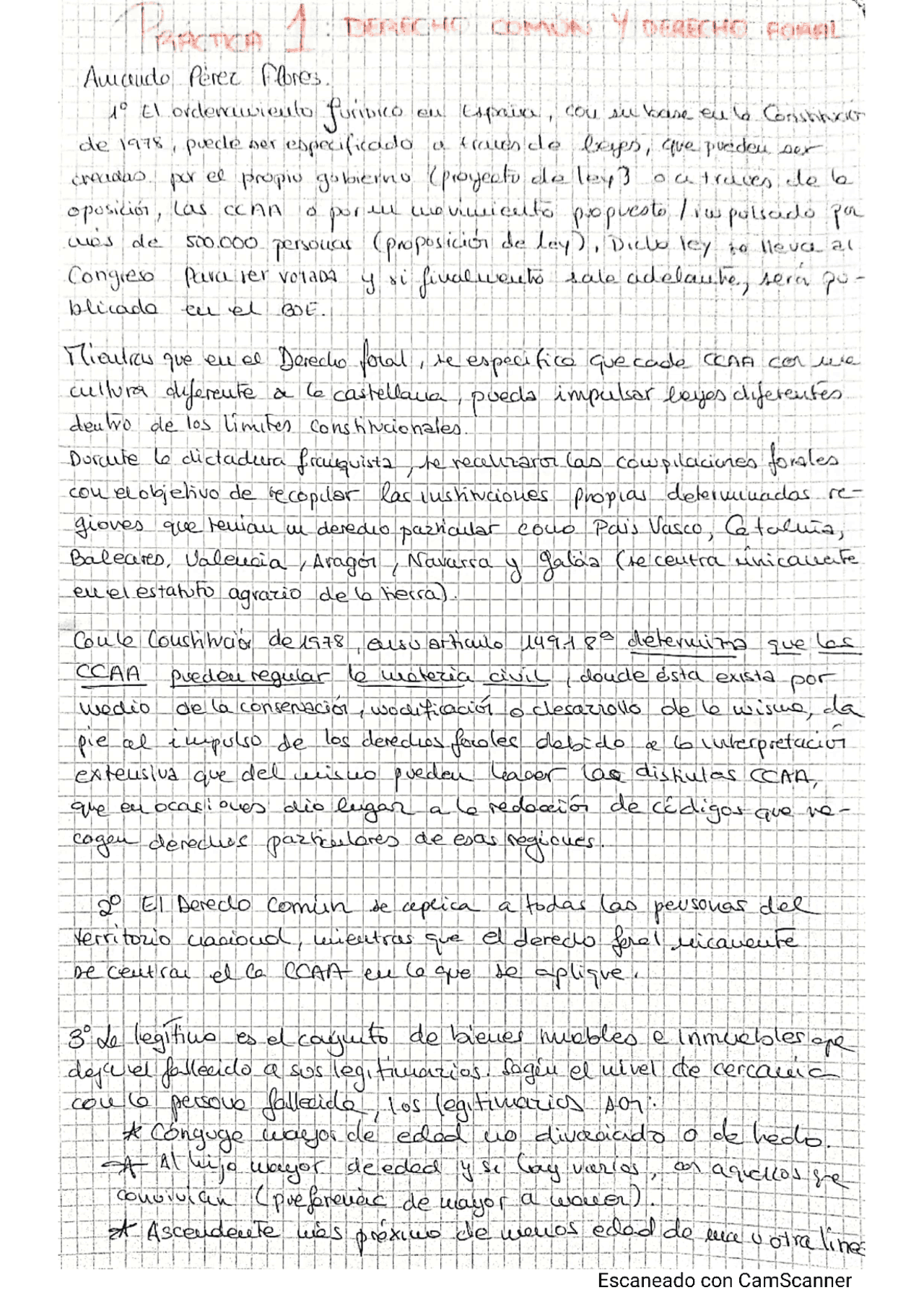 Practica Derecho Común Y Derecho Foral Docsity