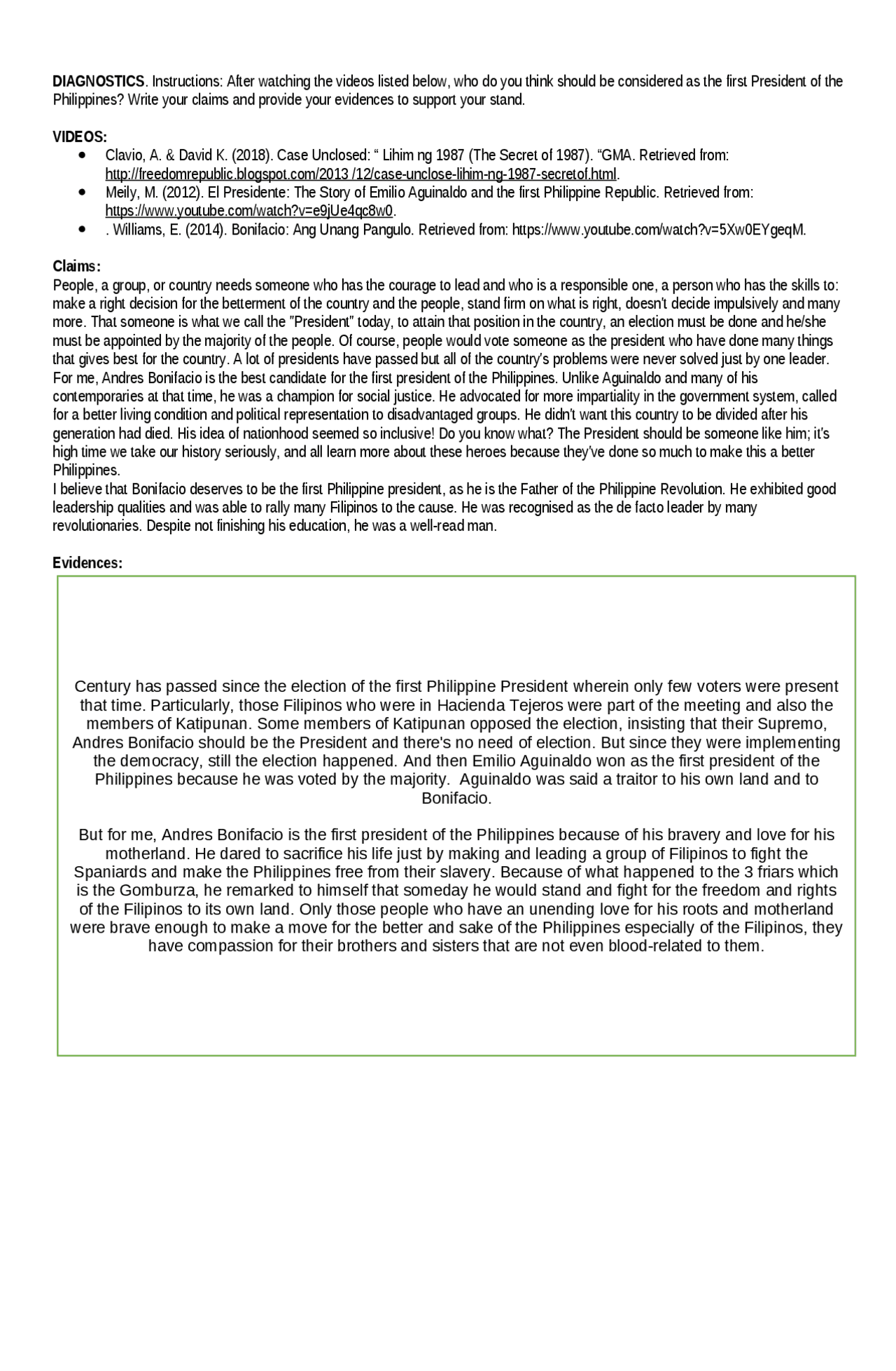 Quizzes And Summative Assessments Docsity