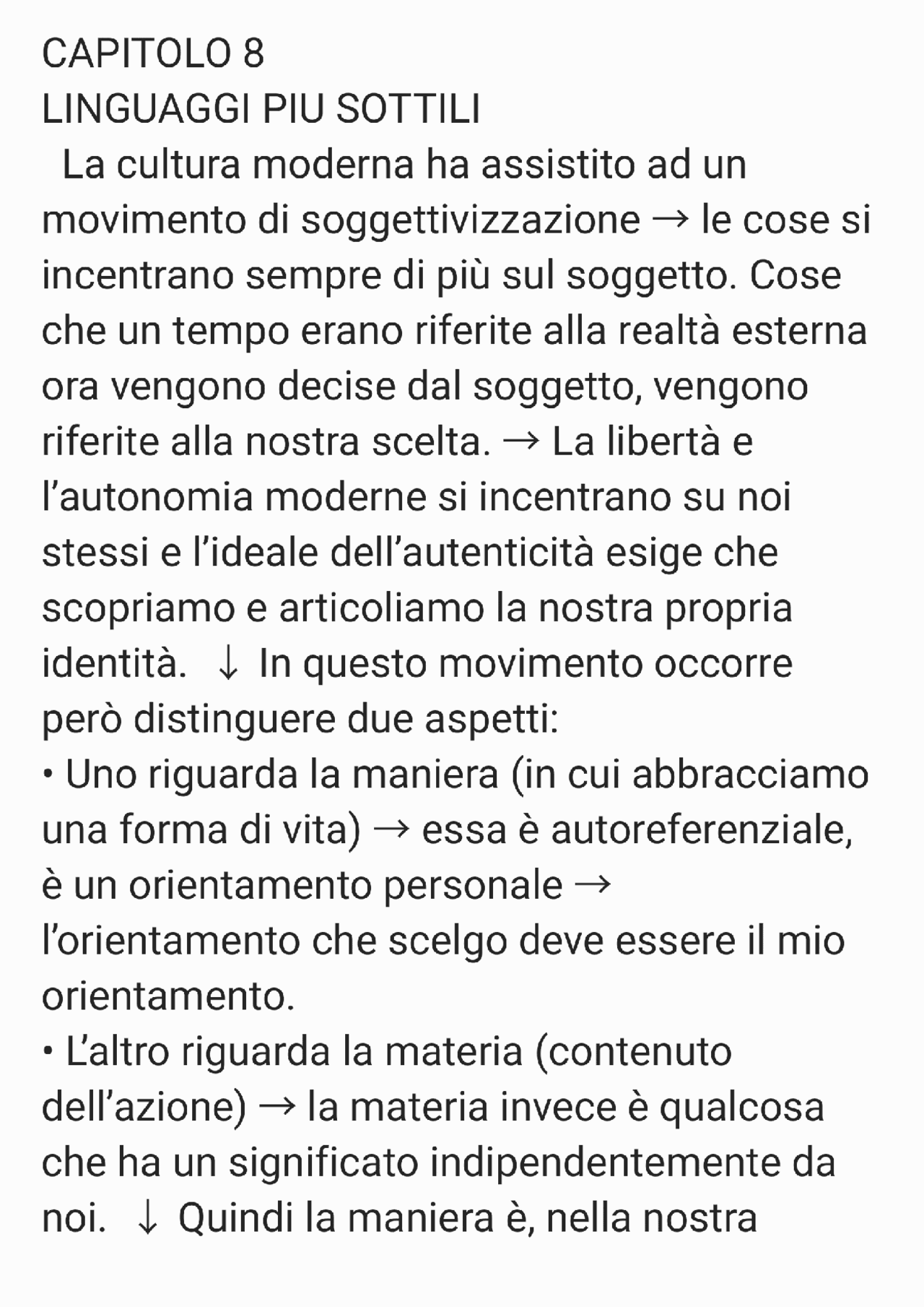Il Disagio Della Modernità Taylor Docsity