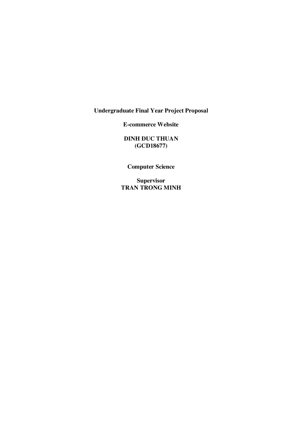 Final Project Year Proposal Docsity