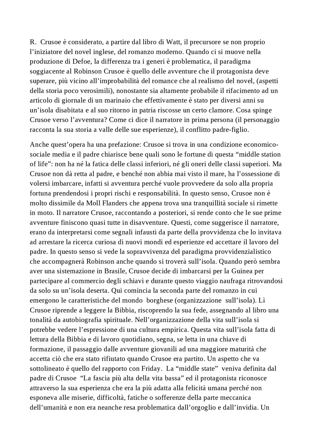 Tom Jones Di Fielding Sintesi Sintesi Del Corso Di Letteratura