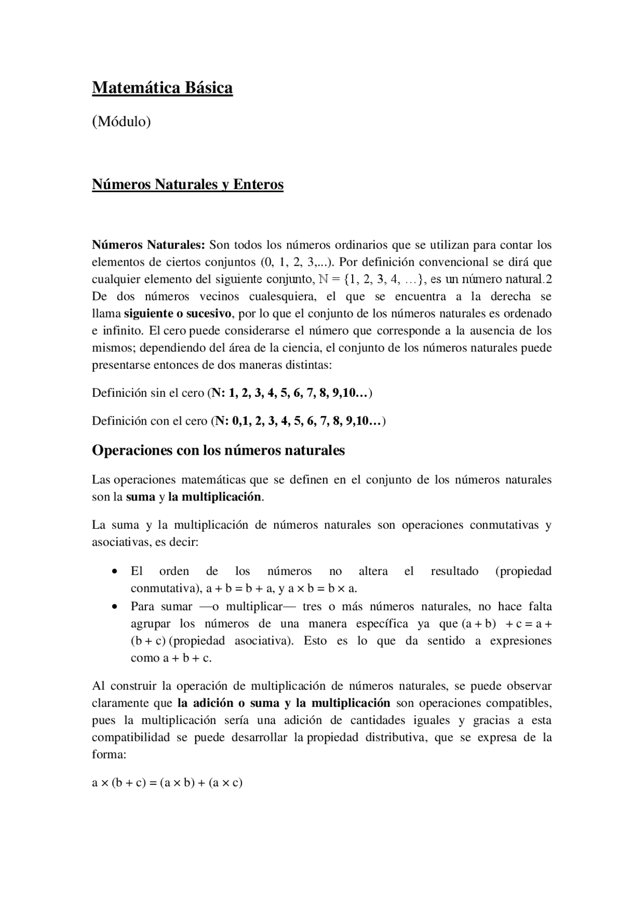 Manual De Matemática Básica Docsity