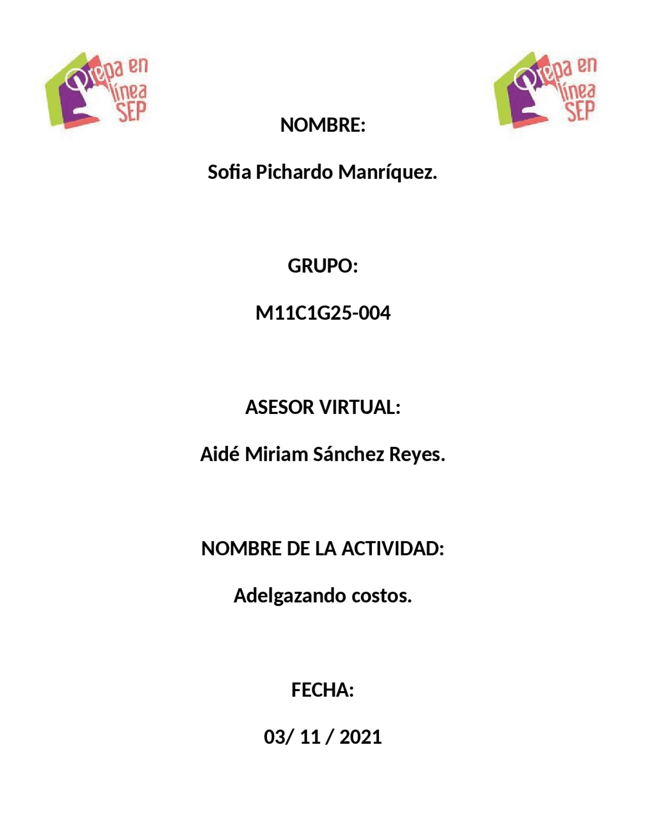 Proyecto Integrador Módulo 11 Docsity