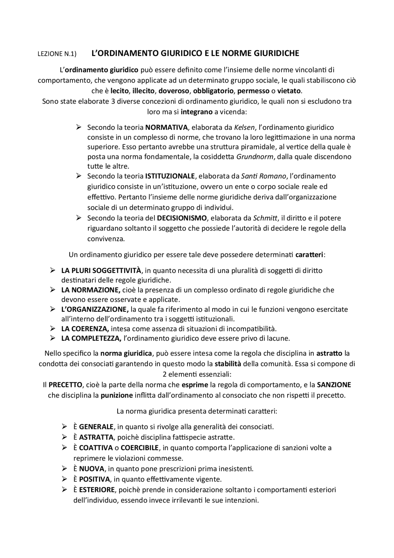 Diritto Costituzionale Riassunto 4 Lezioni Docsity