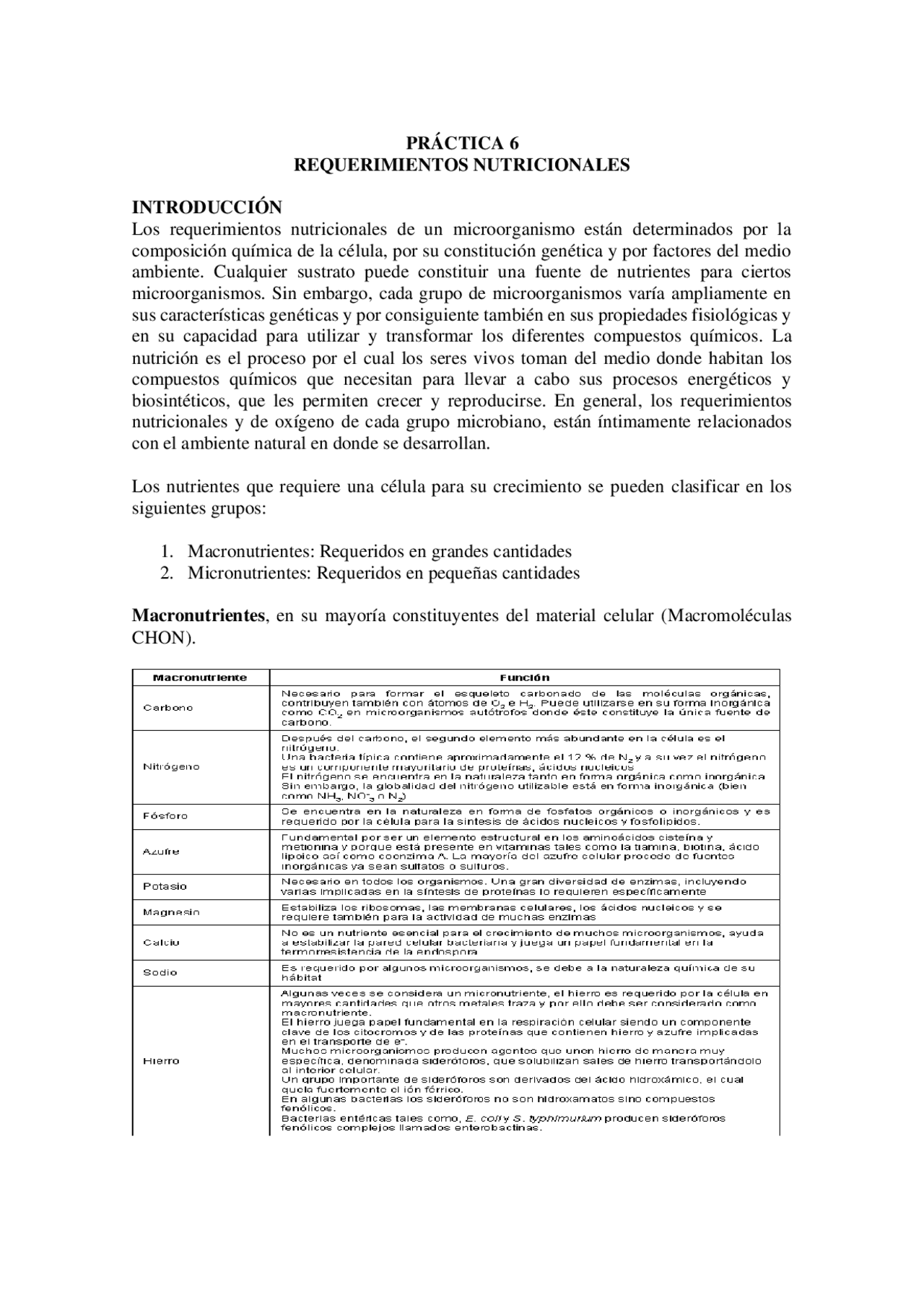 Practicas De Microbiología Docsity