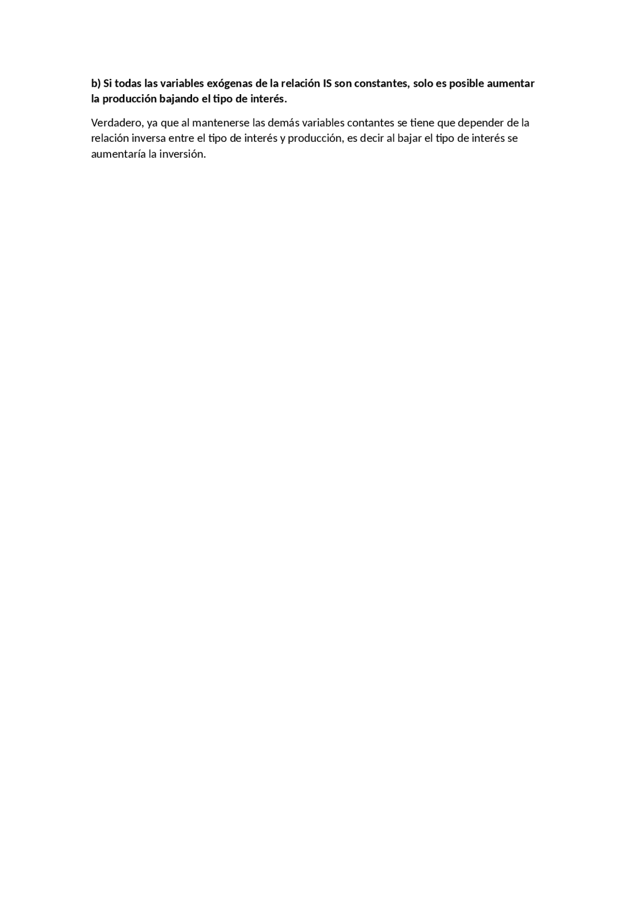 Modelo Is Lm Macroeconomía Docsity