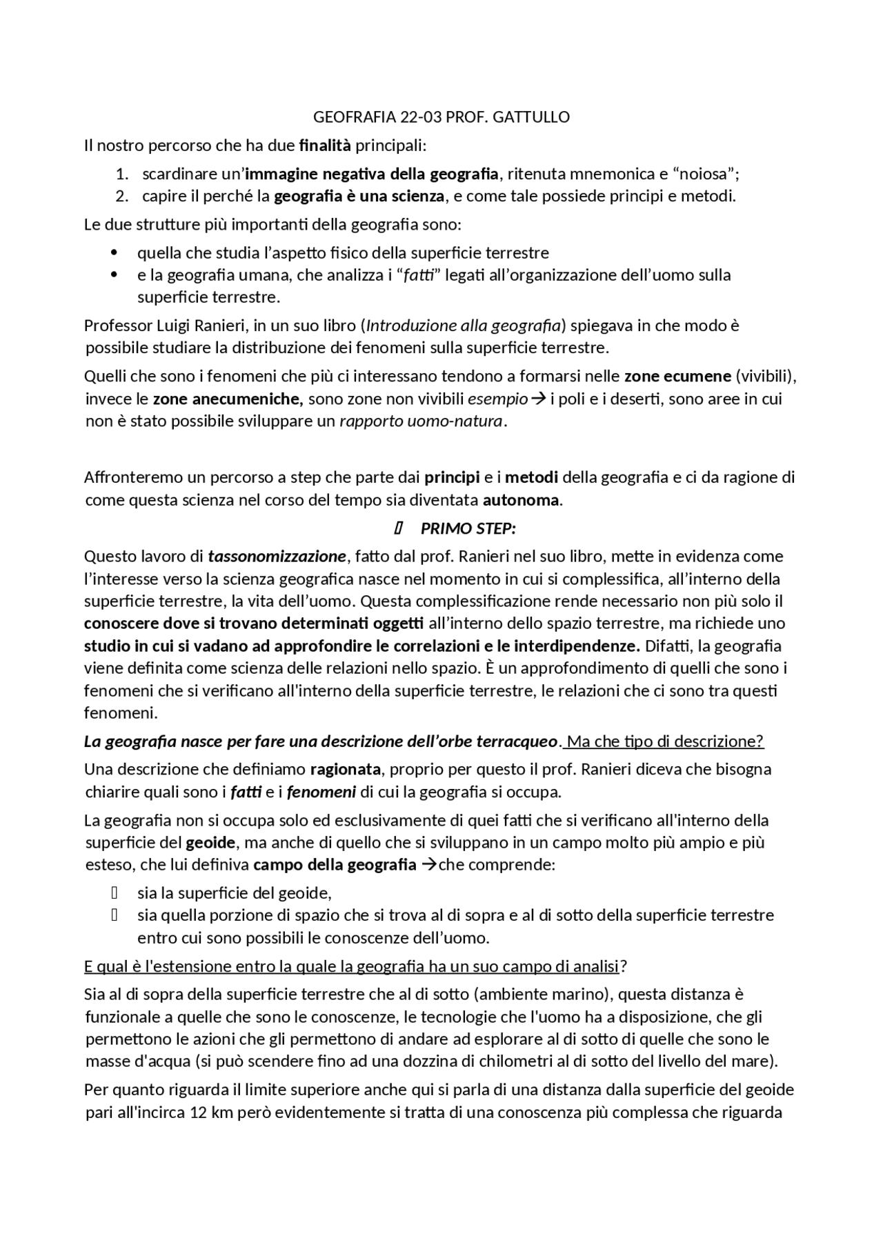 Come Analizzare Un Testo Geografico Appunti Di Geografia Docsity