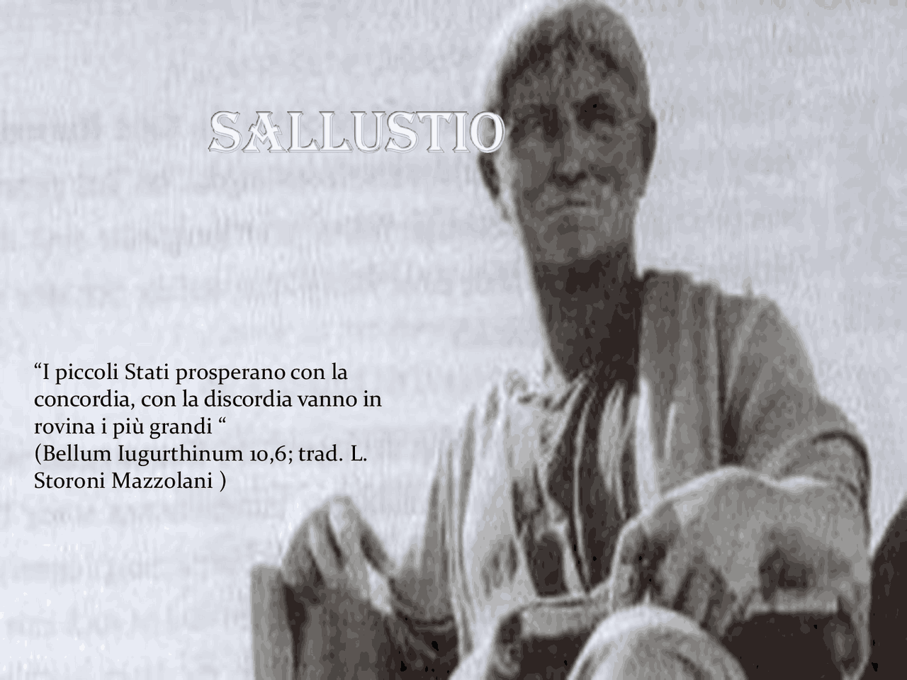 Sallustio Power Point Docsity