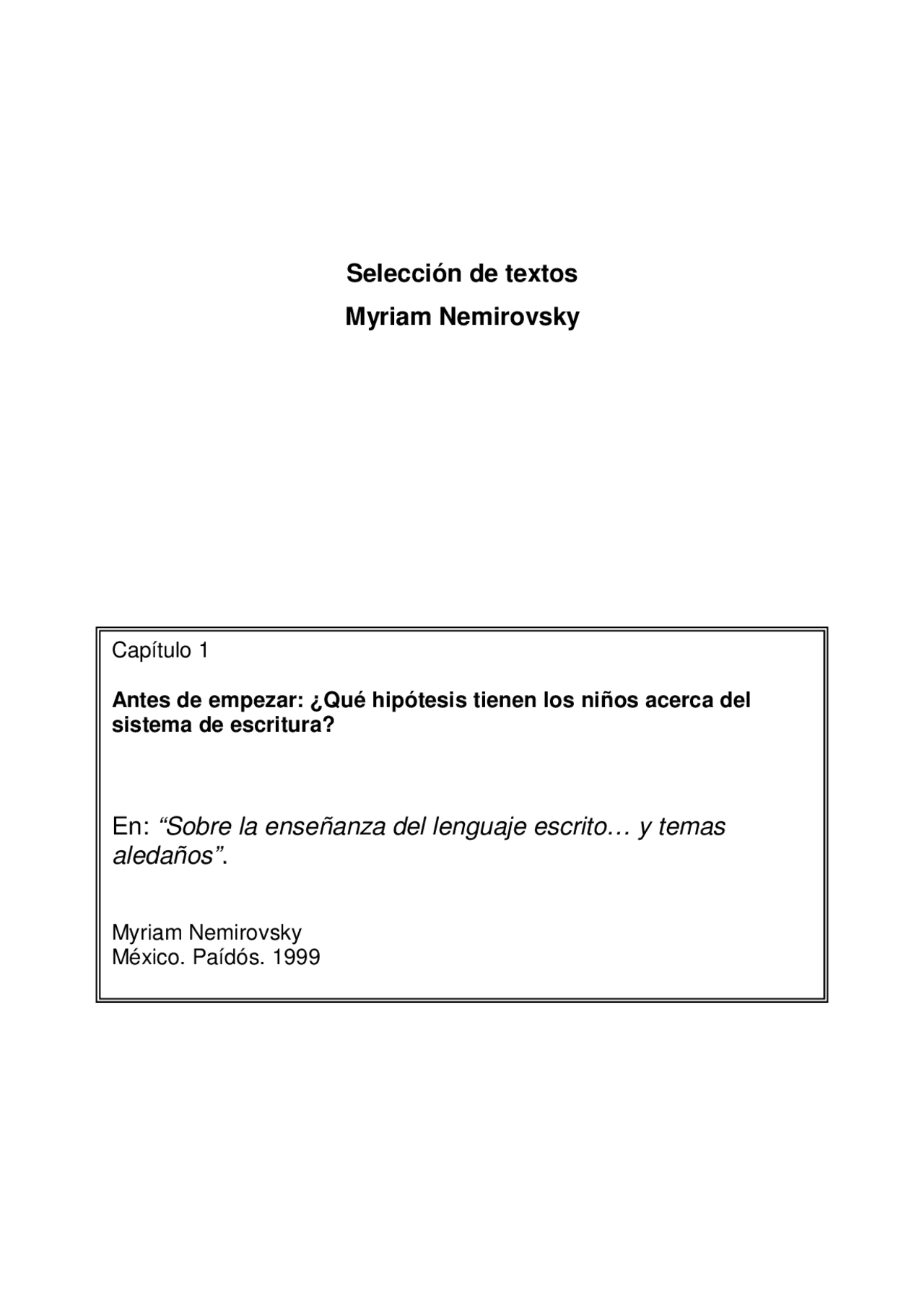 Apuntes De Pedagogía Docsity