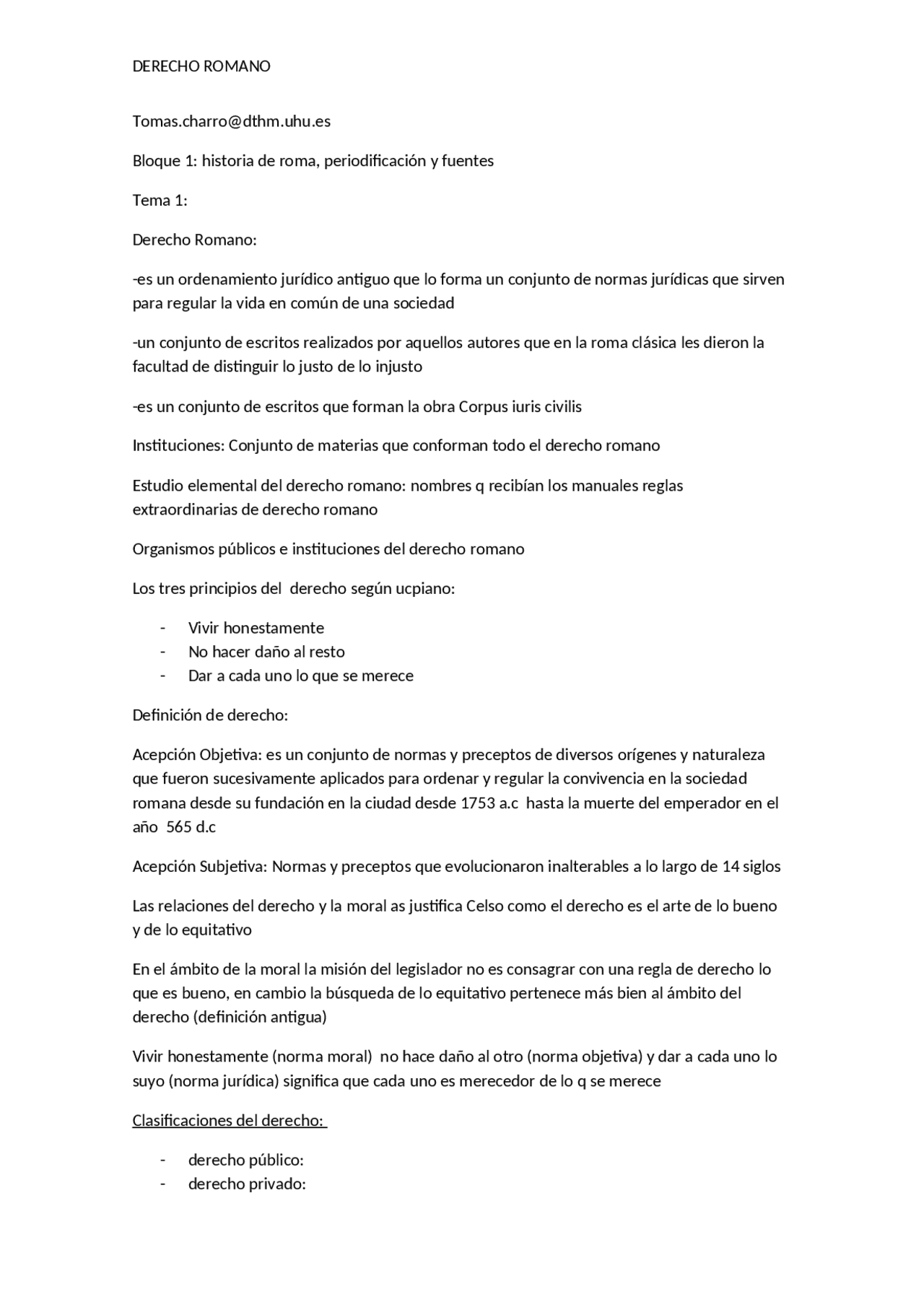 Actividades complementarias - Docsity