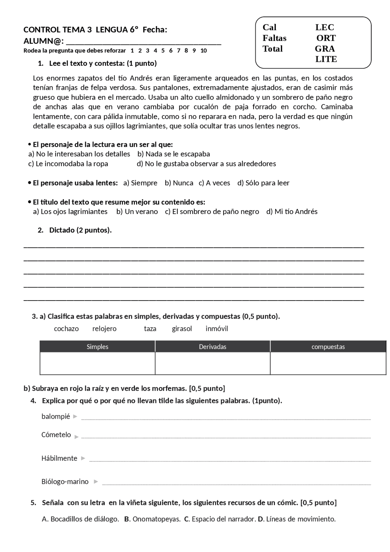 Lengua 3º ESO tema 3 SM savia nueva generacion - Docsity