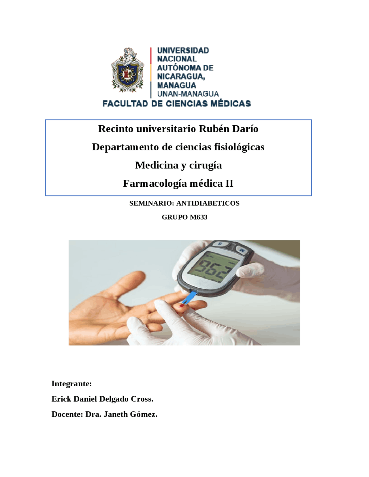Farmacos Antidiabeticos Docsity