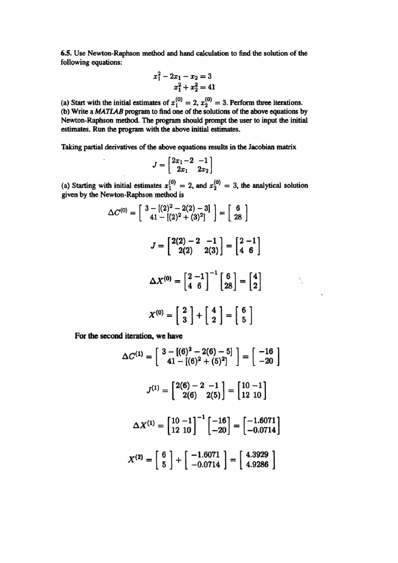 Solution Of Exercise Docsity