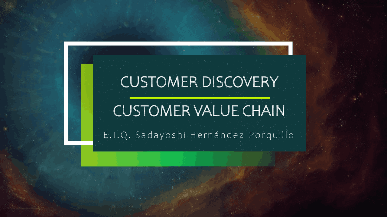 Customer Discovery - Value Chain - Docsity