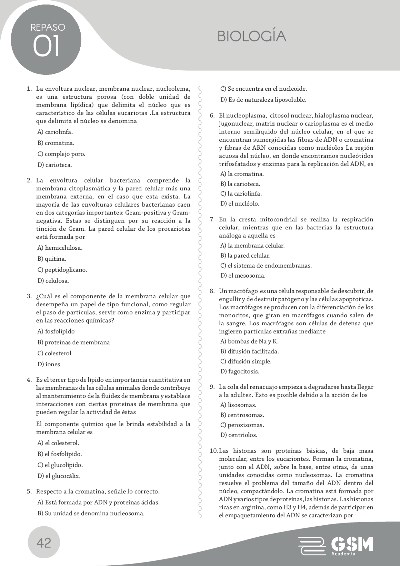 Temas de Biologia 2021 - Docsity