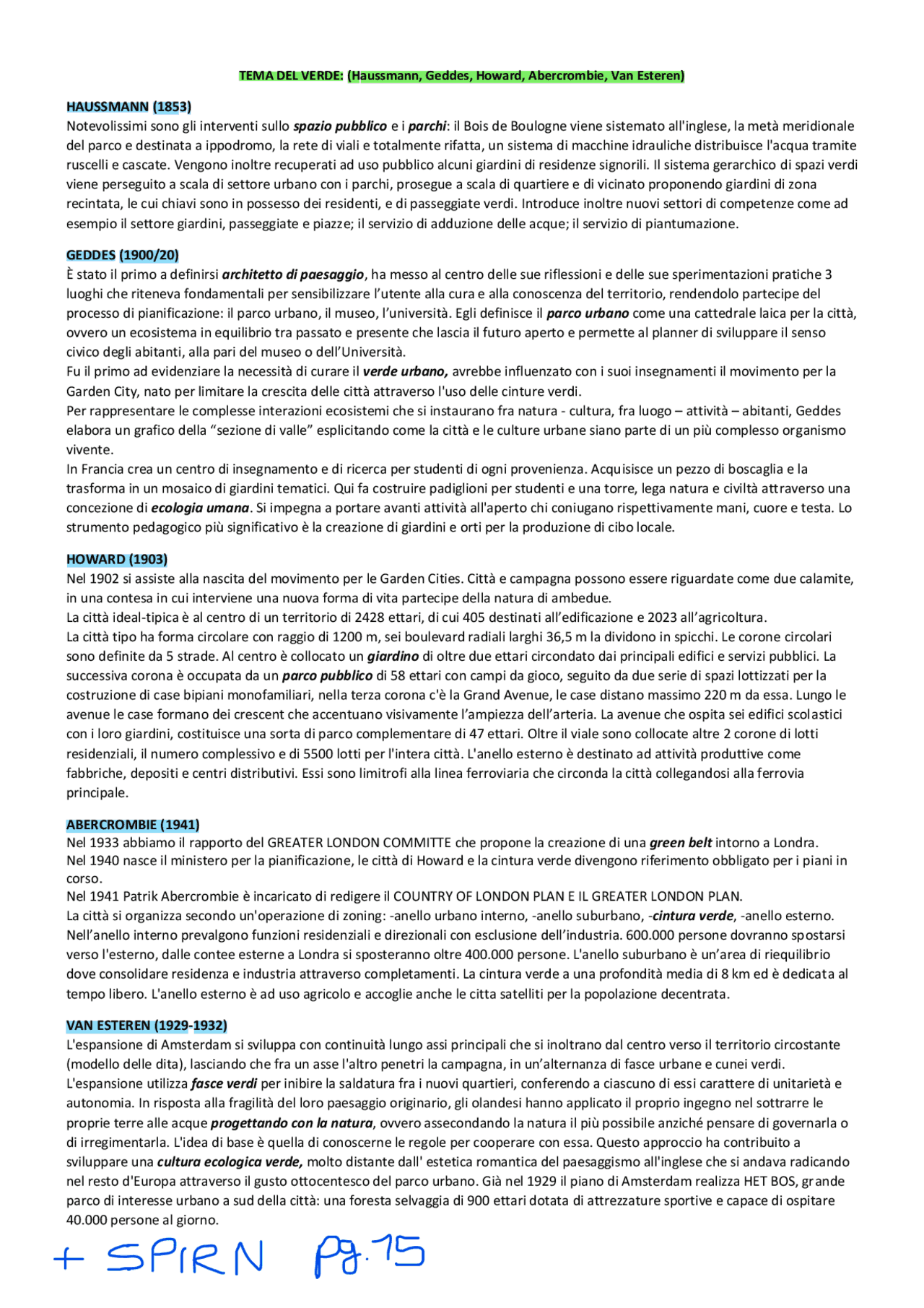 Fondamenti Di Urbanistica Docsity