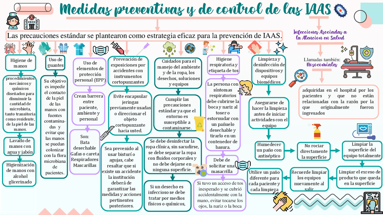 Mapa C Medidas Preventivas Y De Control De Las Iaas Docsity