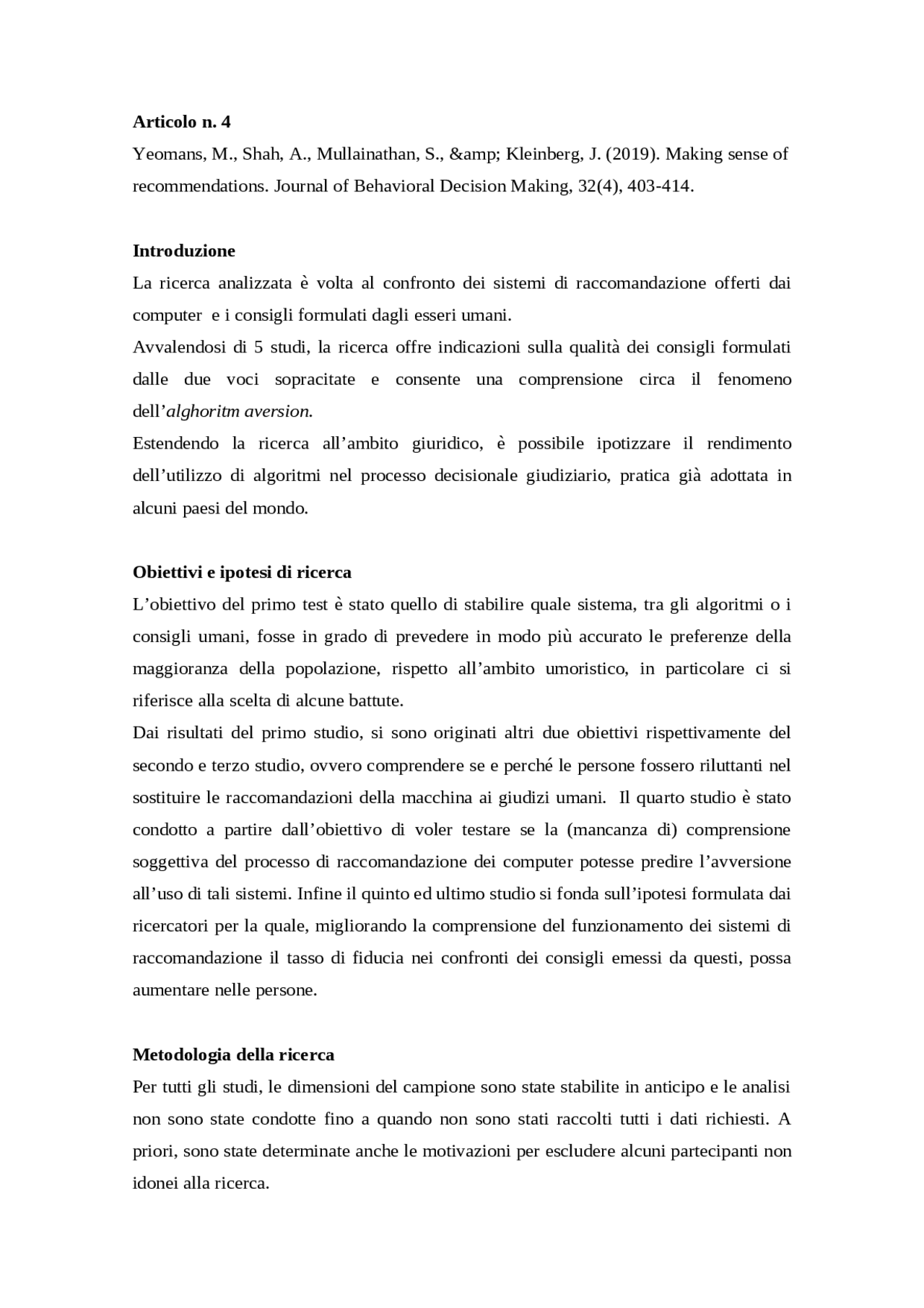 Cognizione Sociale Nei Giudici Docsity