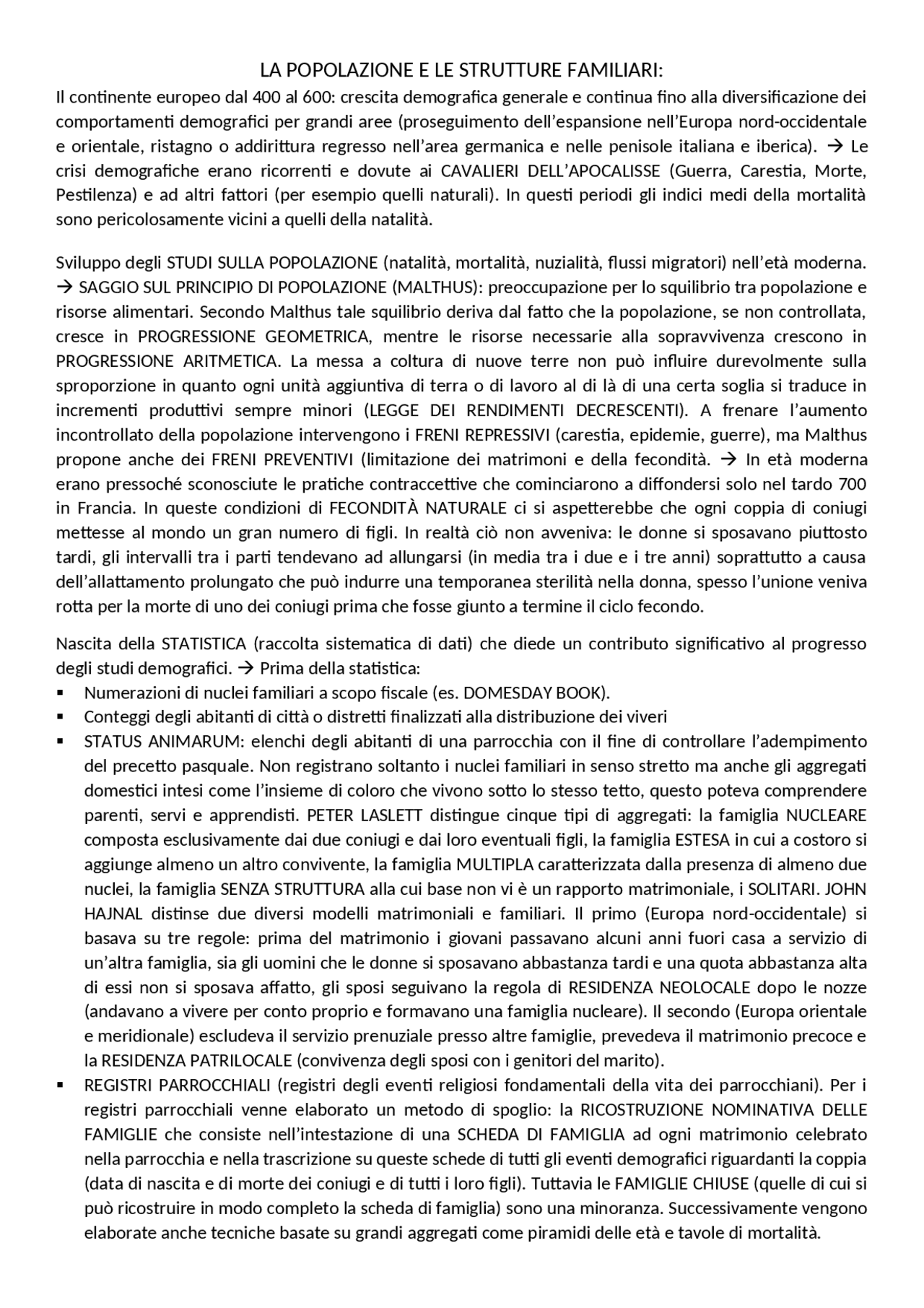 Storia Moderna Capra Riassunto Docsity