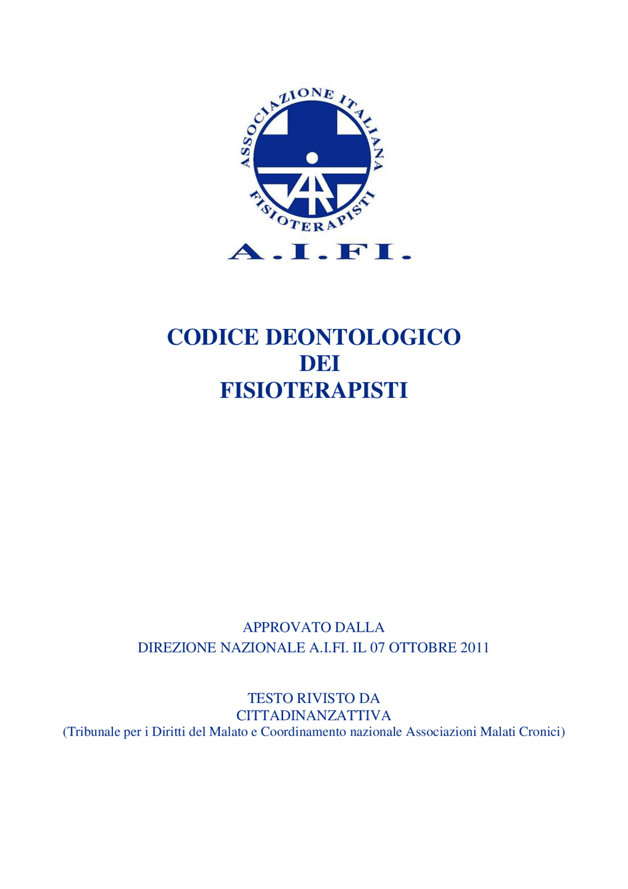 Codice Deontologico Docsity