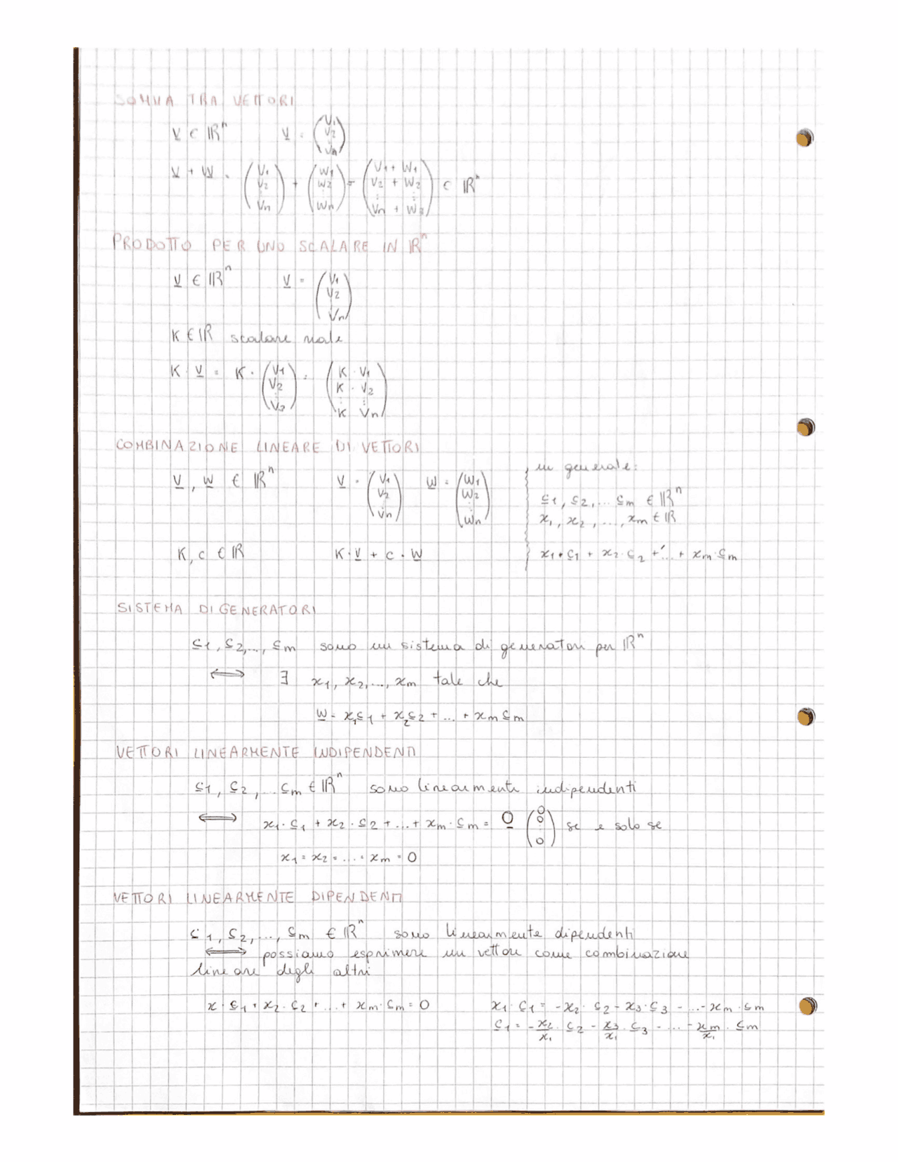 Formulario Di Matematica Generale Schemi E Mappe Concettuali Di