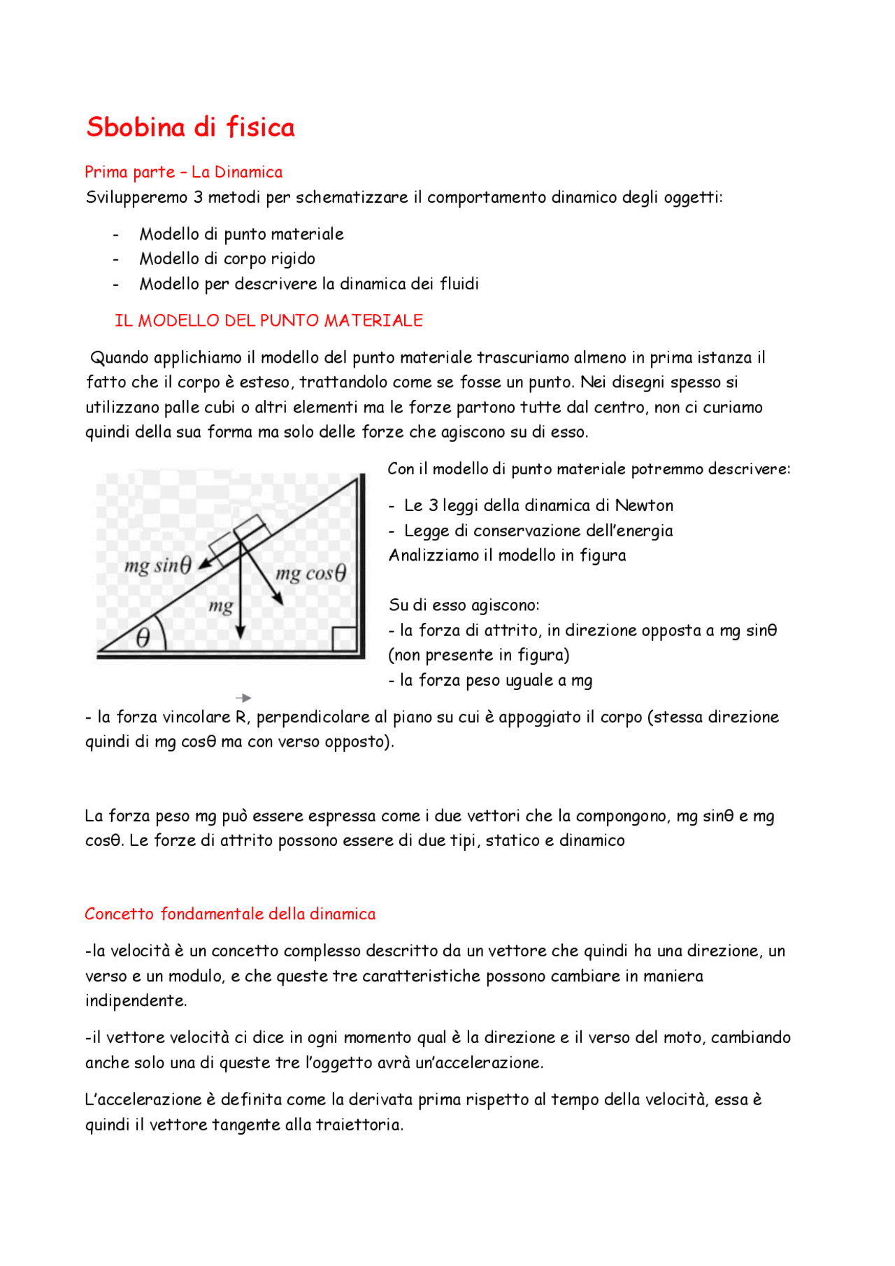 Appunti Di Fisica Anno 2021 Docsity
