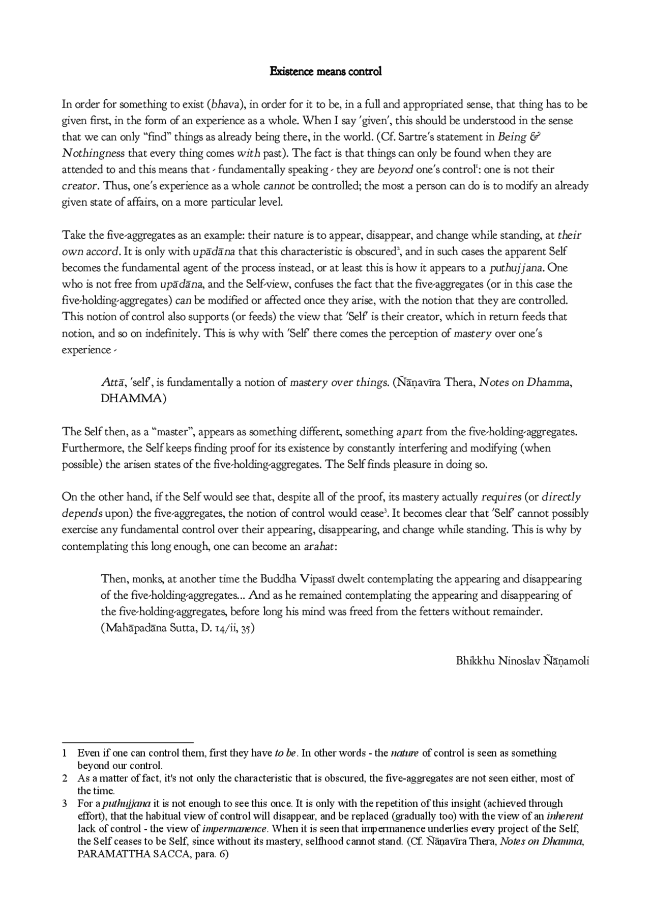 Budismo y otras ciencias - Docsity